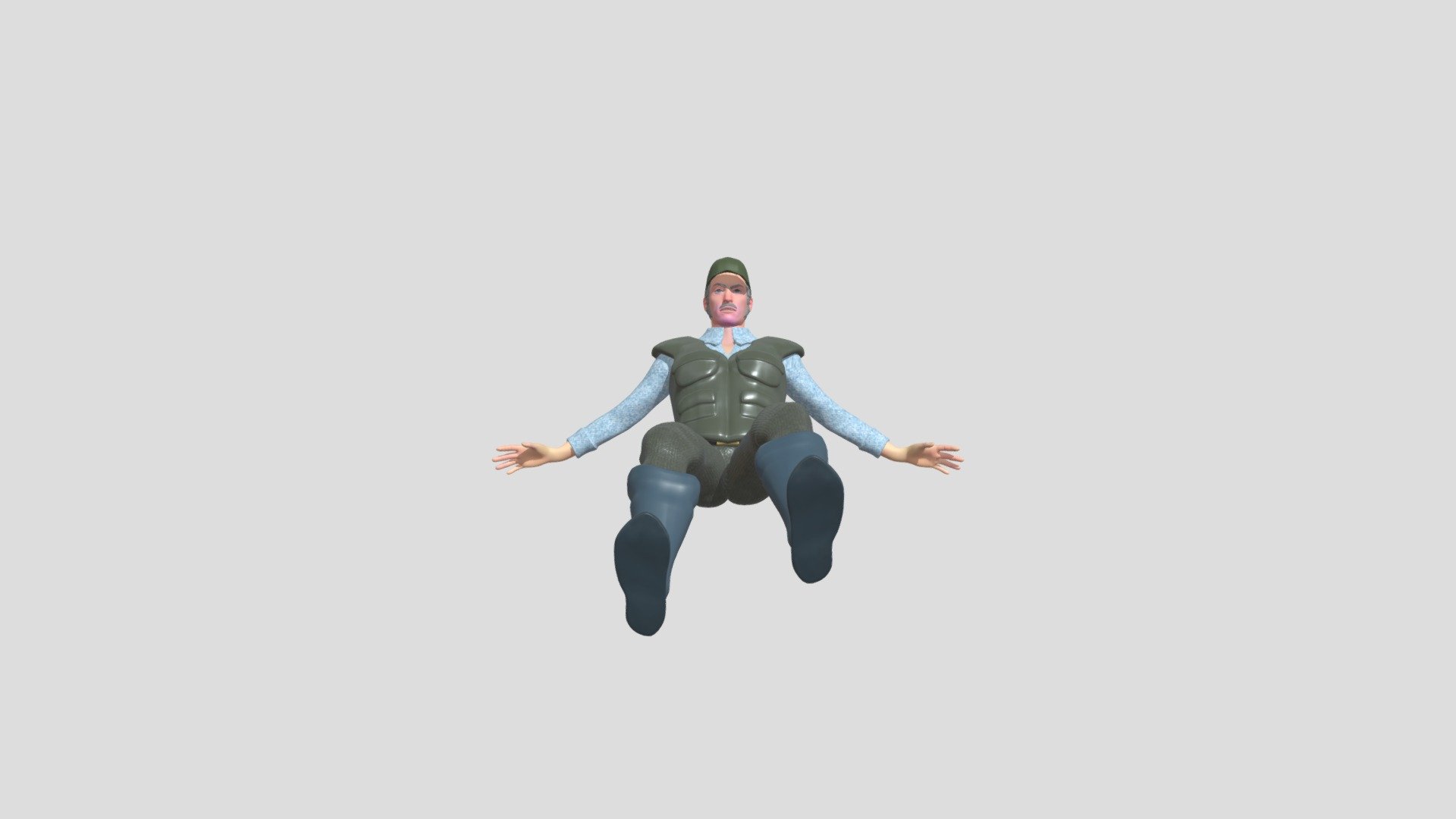 Quint - Pose 3 - 3D model by LMCINT217 [1178fcf] - Sketchfab