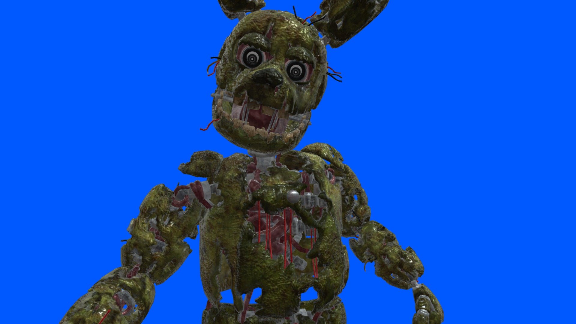 Springtrap (FNaF AR) (Animations) - Download Free 3D model by james ...