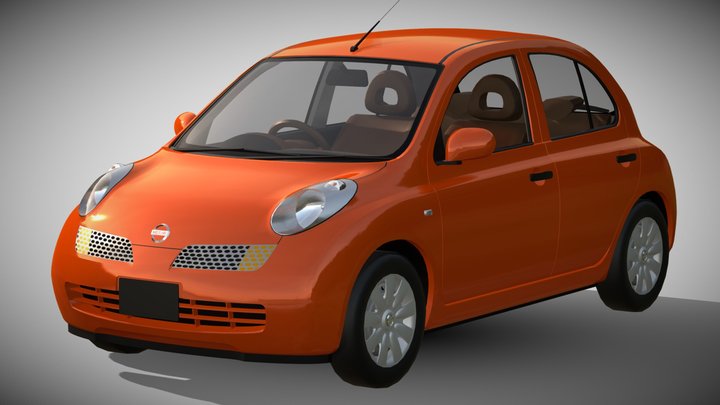Nissan-march 3D models - Sketchfab