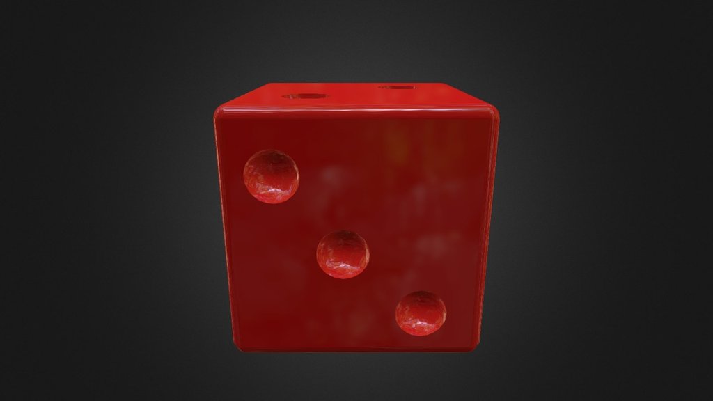 Dado - 3D model by marcela cubias (@marcelacubias) [117ac06] - Sketchfab