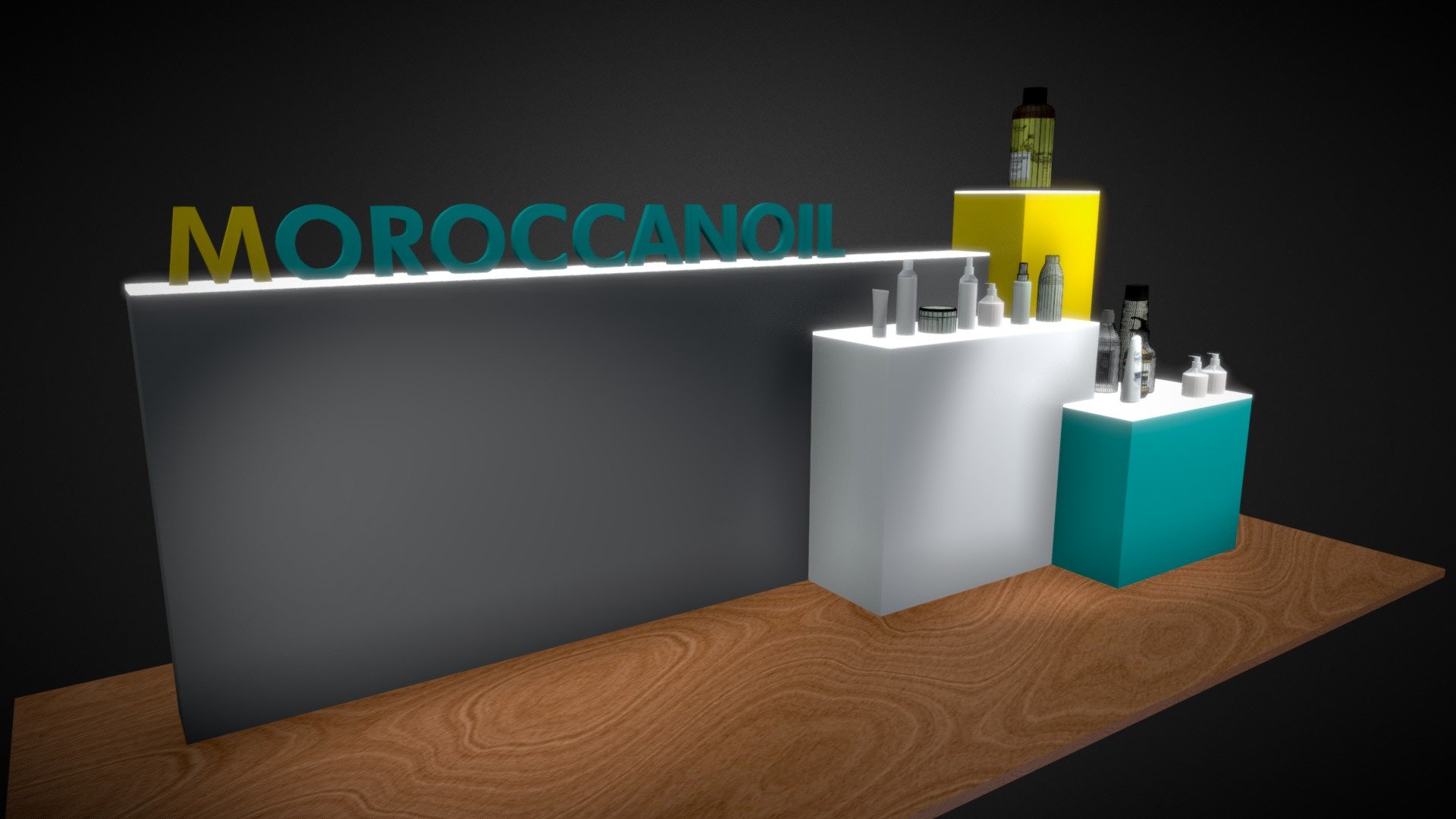 moroccanoil - 3D model by ArteURBANO [117b032] - Sketchfab