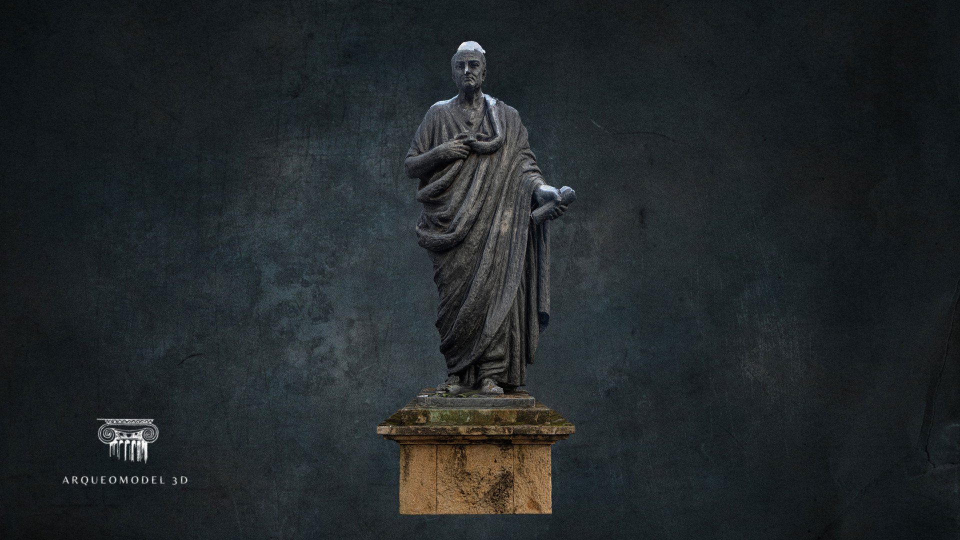 Escultura Séneca | CORDOBA - SPAIN - Buy Royalty Free 3D model by ...