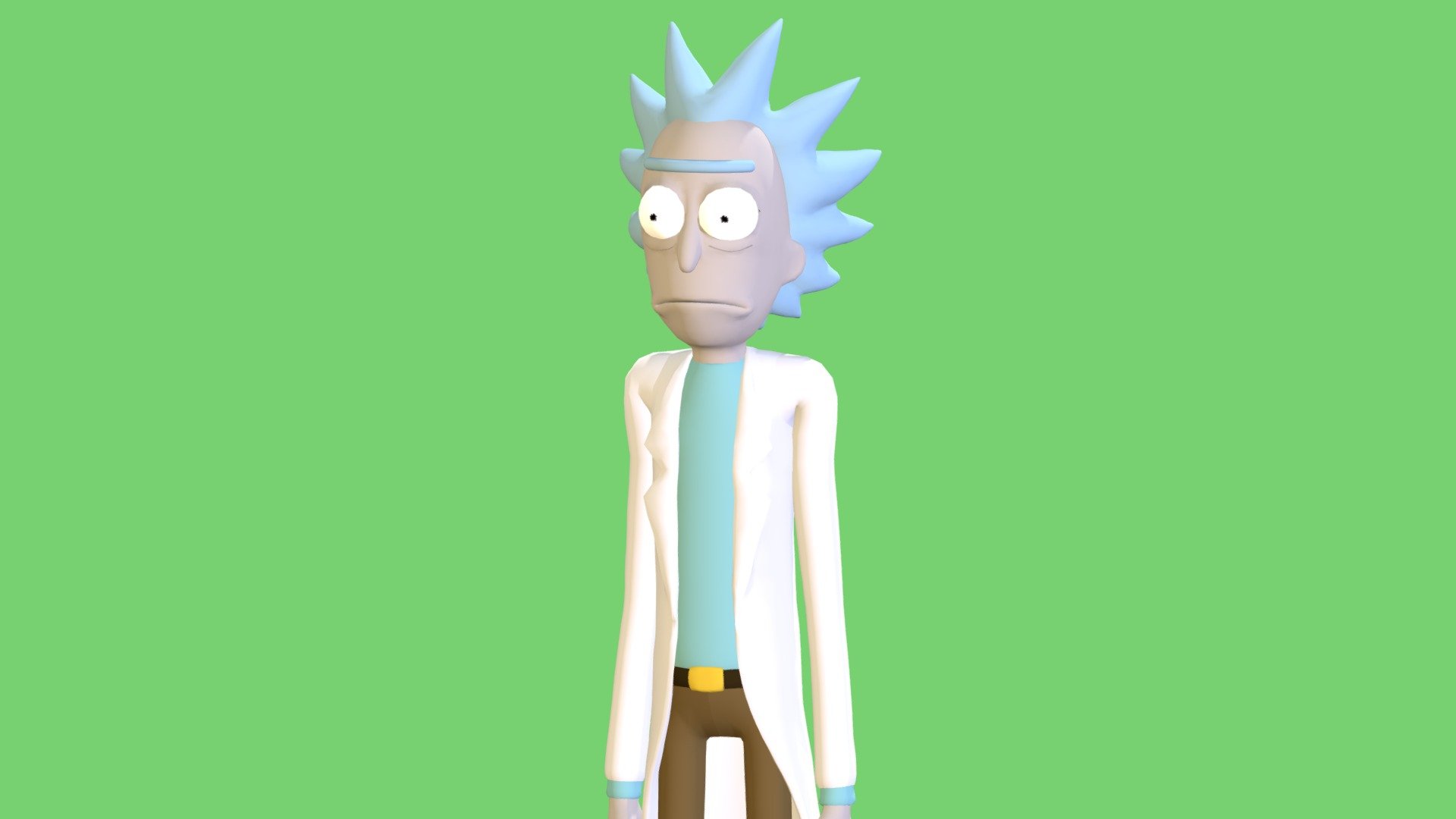 Rick Sanchez - 3D model by Antouss [117e9eb] - Sketchfab
