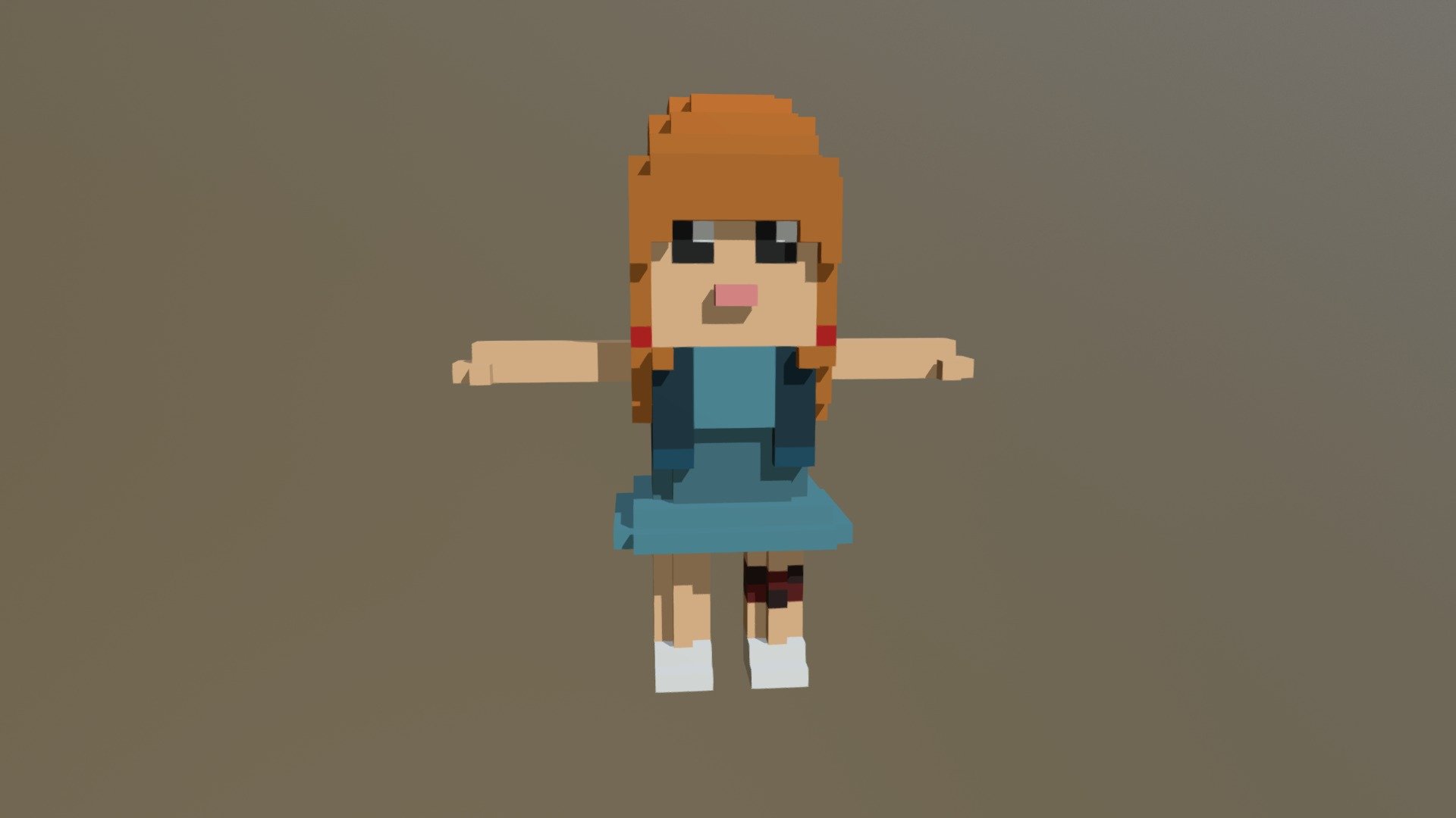 Girl - 3D model by MuriloFazan [117ecd3] - Sketchfab