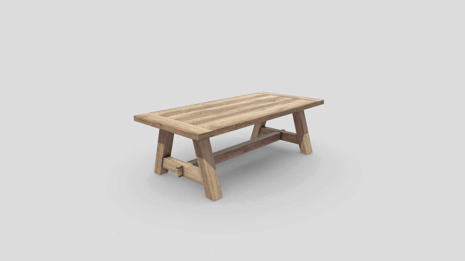 Toscana 56 Rectangular Coffee Table - Buy Royalty Free 3D model by ...