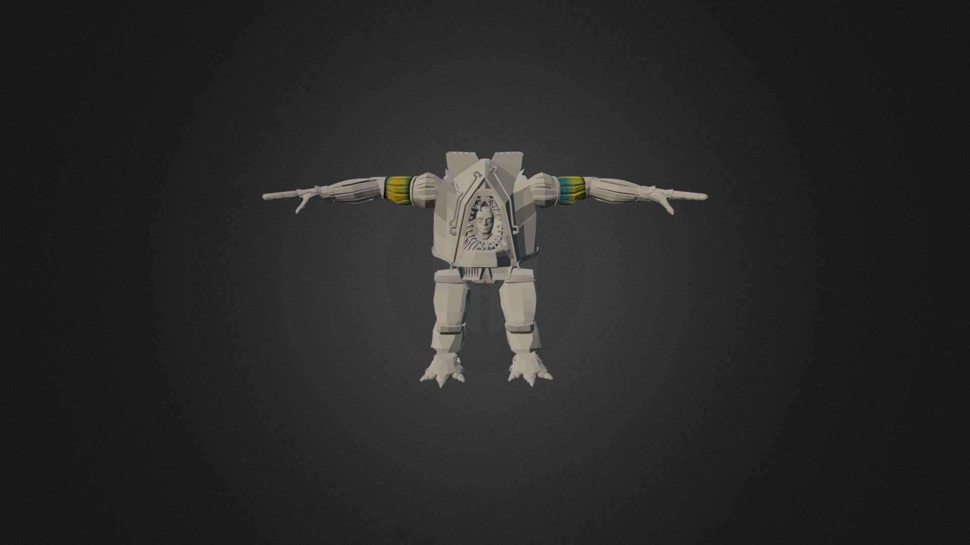 Alpha - 3D model by richie1992 [117f60a] - Sketchfab