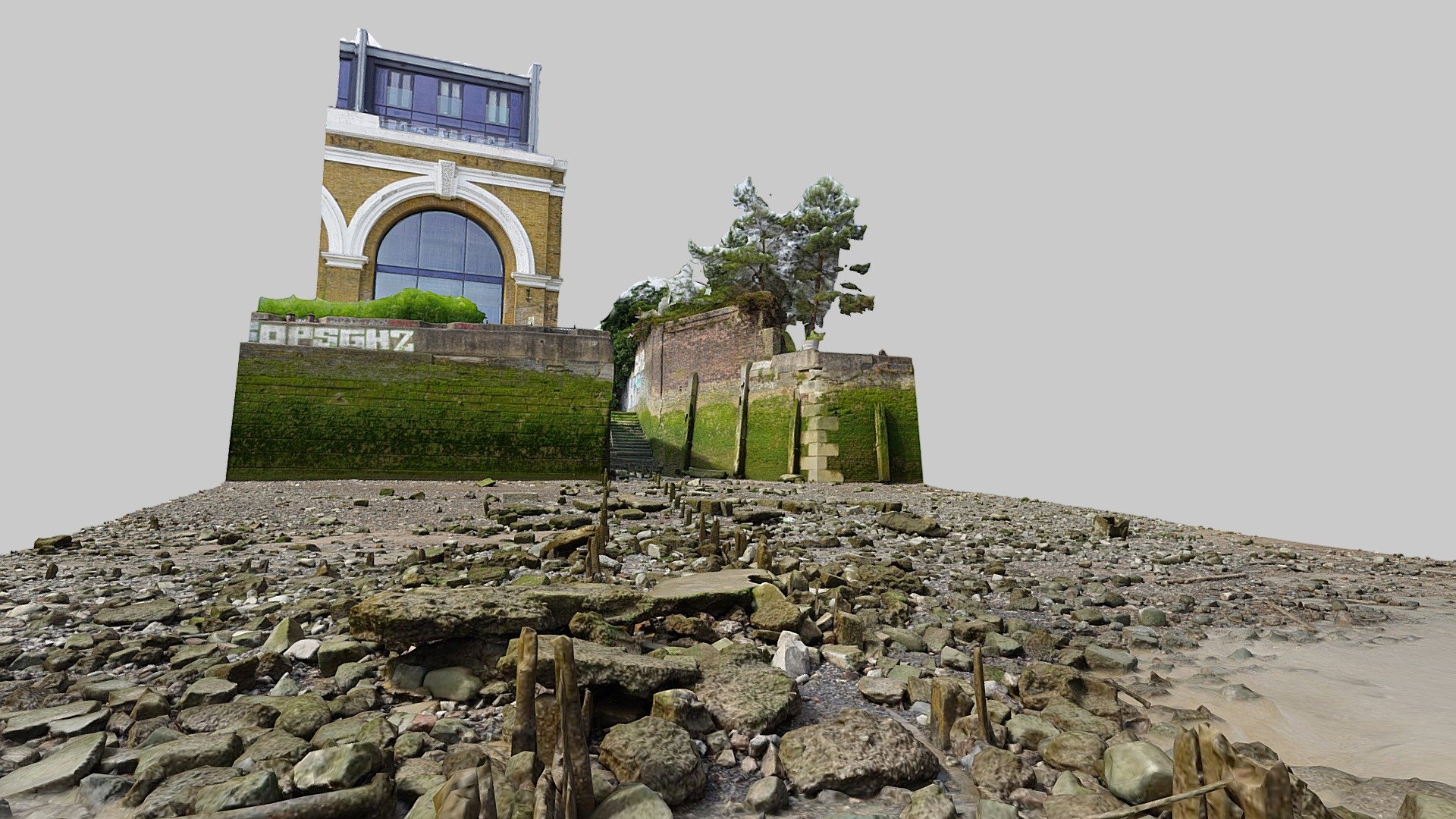 Watergate Street And King's Stairs - Download Free 3D model by ...
