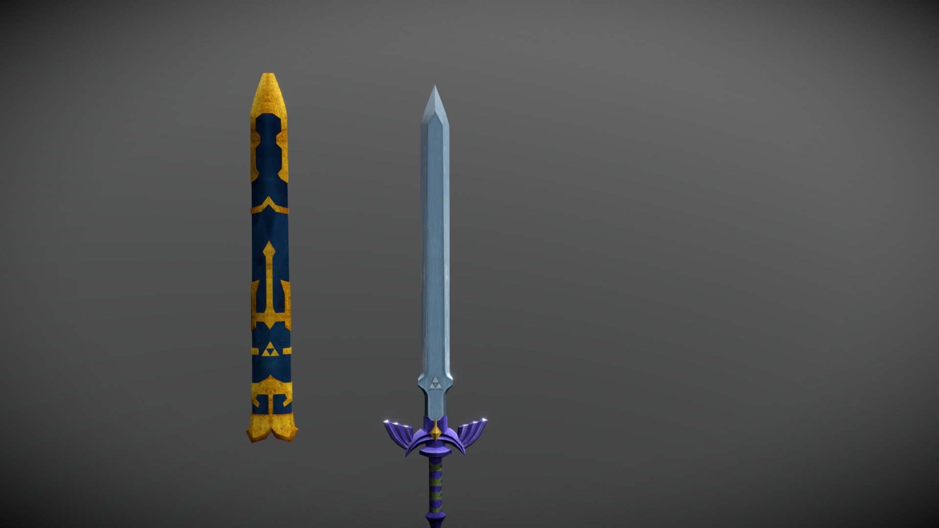 Master Sword - 3D model by demoraesluiza [1181504] - Sketchfab
