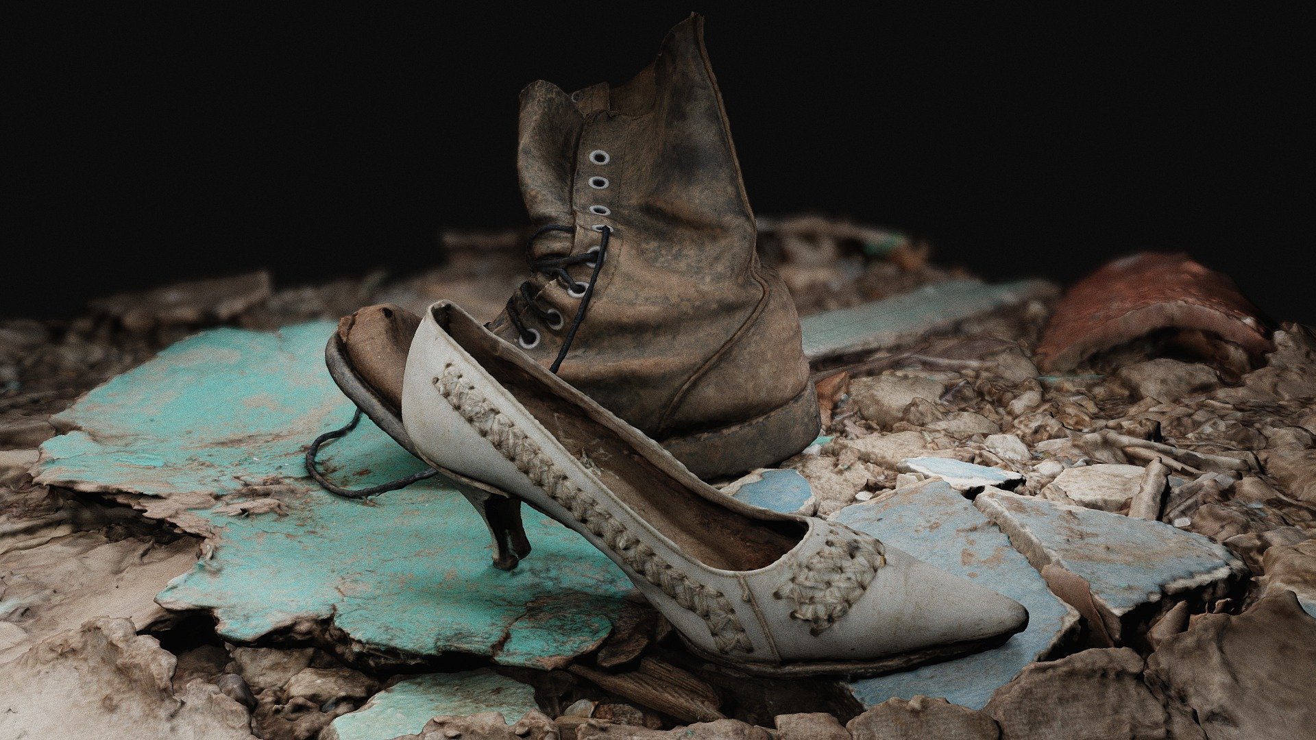 OLD SHOES - Download Free 3D model by 3Dog (@sakis259106) [1181991 ...