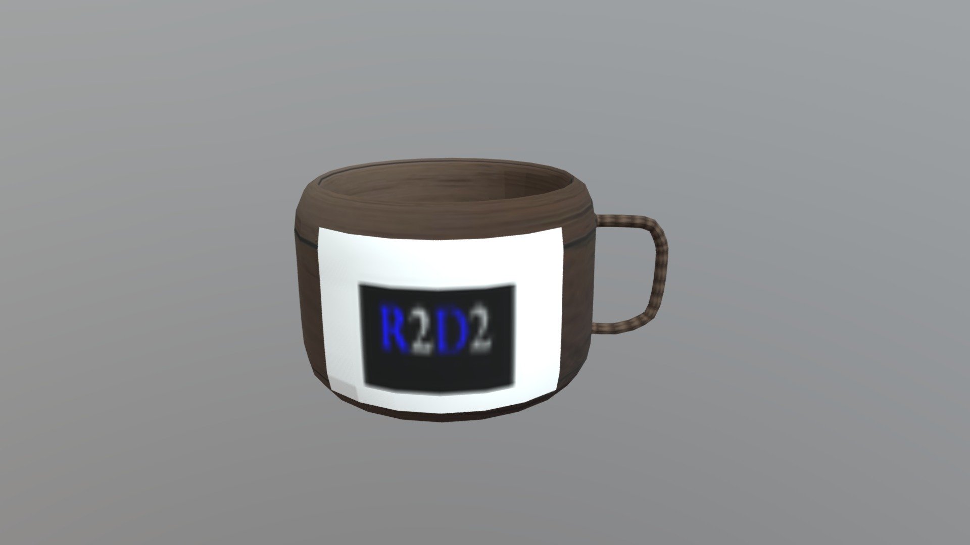 R2-D2 Mug - 3D model by bvell [1181a70] - Sketchfab