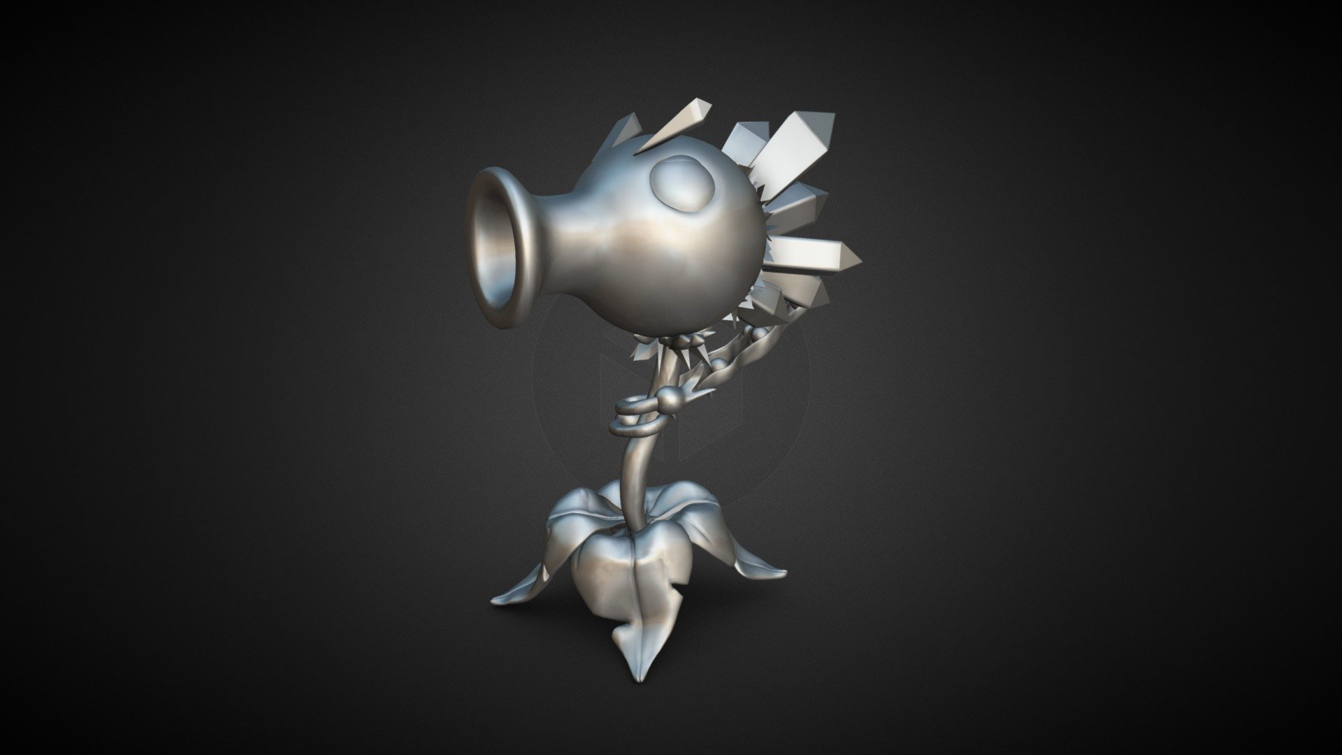 Ice Peashooter - MN1 classics - Download Free 3D model by NeloMN1 ...
