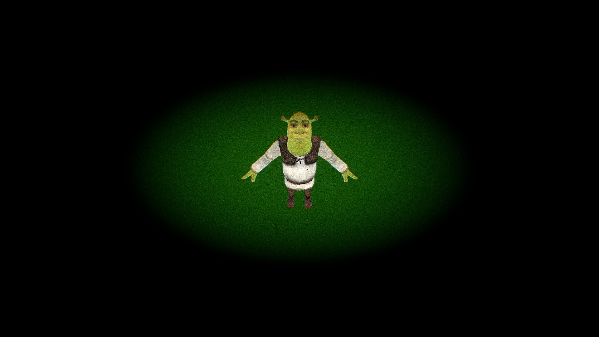 shrek (1) - 3D model by knox.odisher [1183438] - Sketchfab