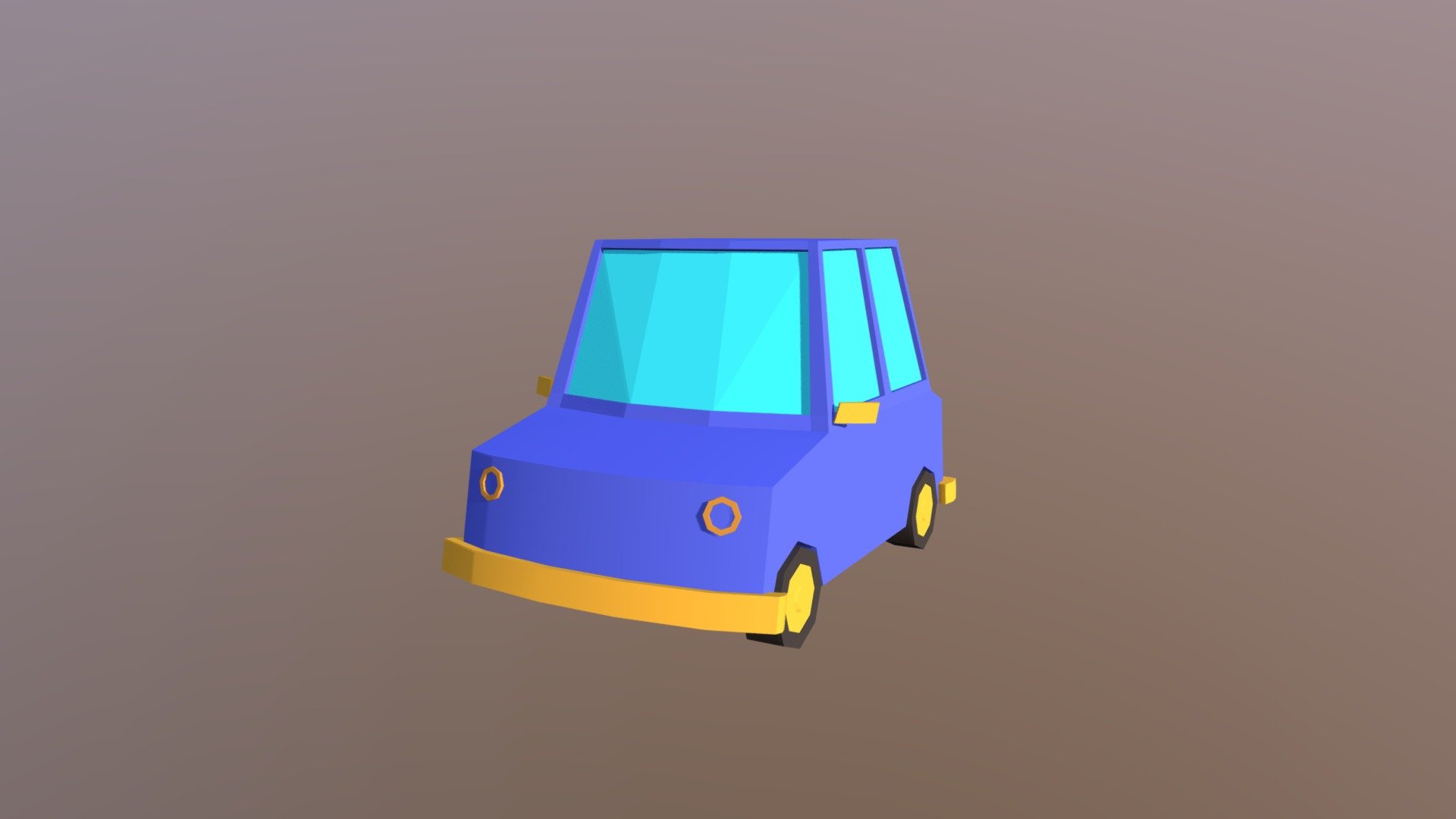 Car Cartoon - 3D model by ruben31582 [1183b9e] - Sketchfab