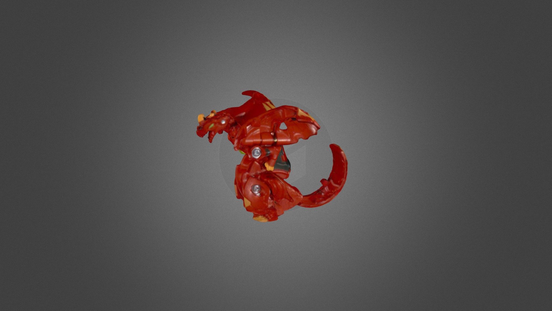 Bakugan - Pyrus Dragonoid (Core) [Geogan Rising] - 3D model by ...