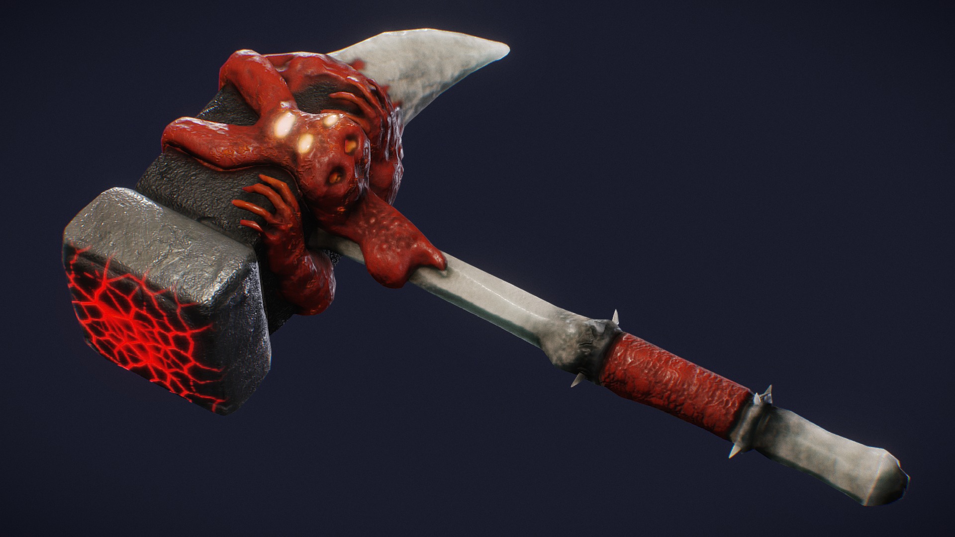 Boss 1 Hammer - HTF - 3D model by amt16 [11849d6] - Sketchfab