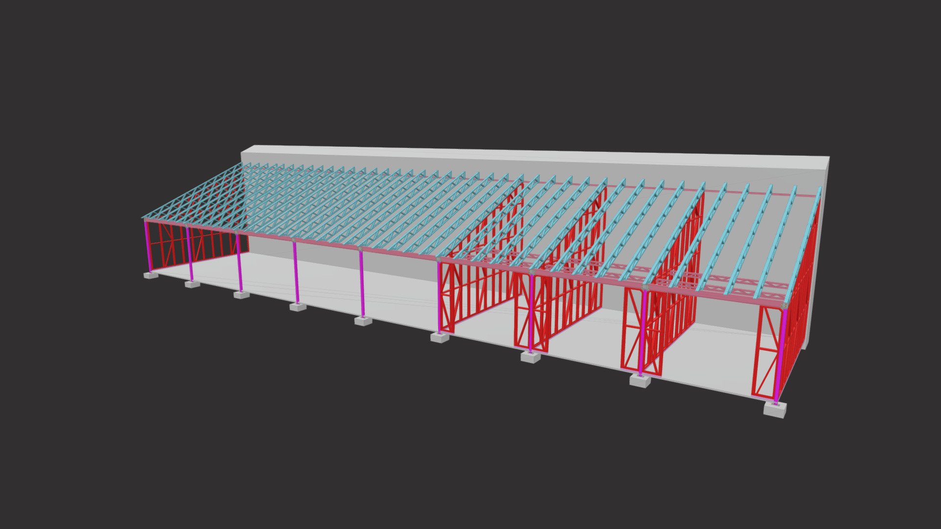 Ramillies - Garages - Light Steel Frame - 3D model by SF -XYZ (@EM-XYZ ...