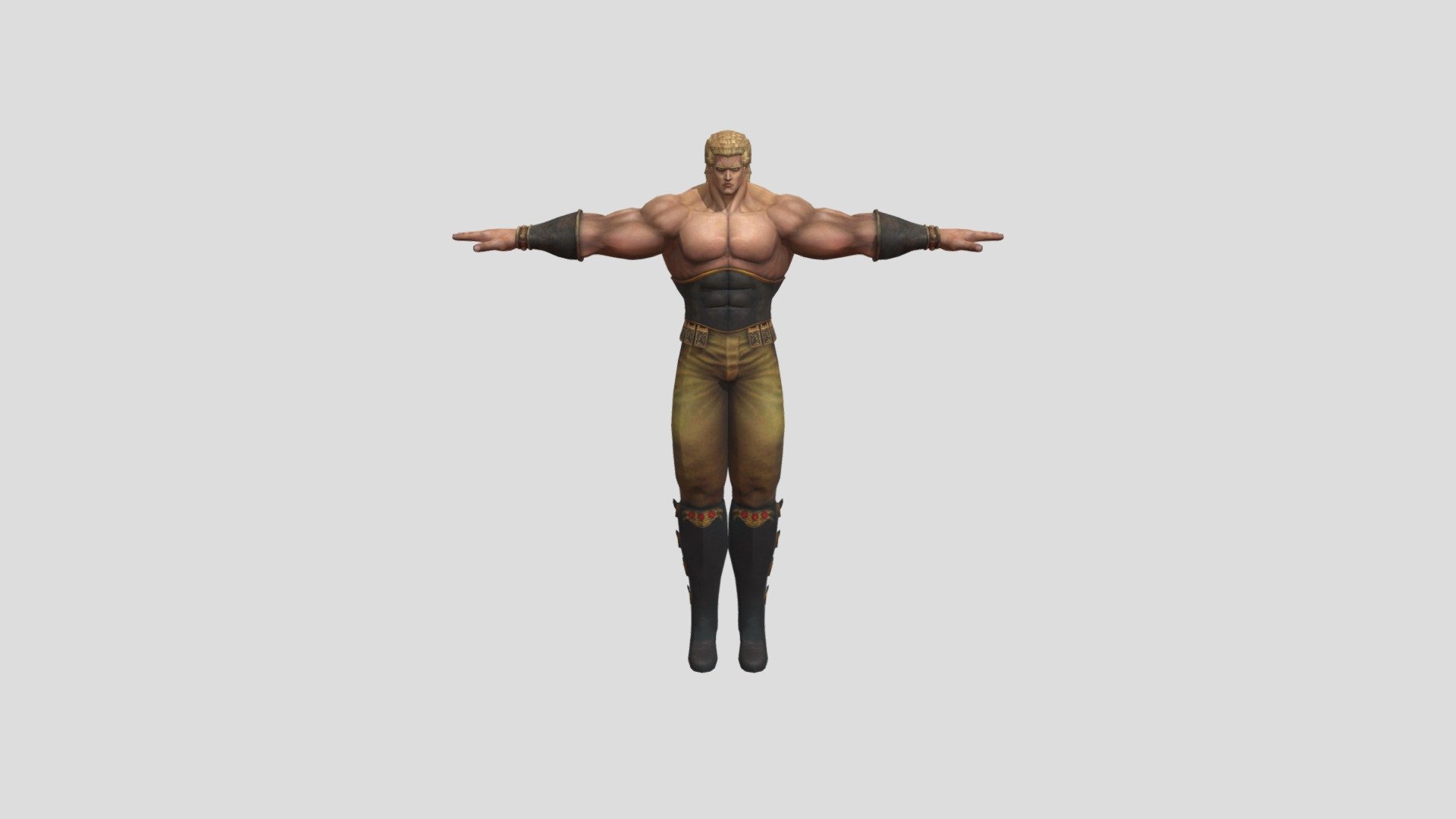 Raoh - Fist of the North Star - Download Free 3D model by Tigerar1 ...