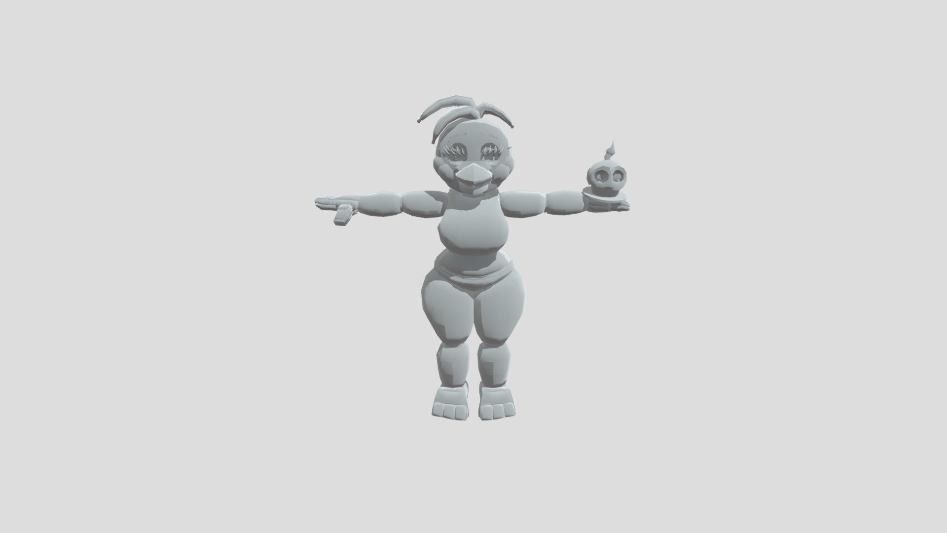 TOY CHICA - Download Free 3D model by AngelGamar ...