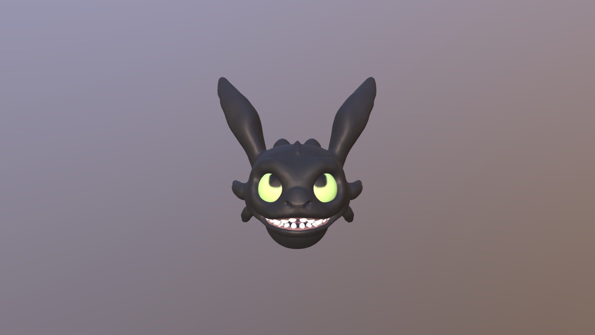 Toothless sculpt - 3D model by Zeldoran [1185404] - Sketchfab