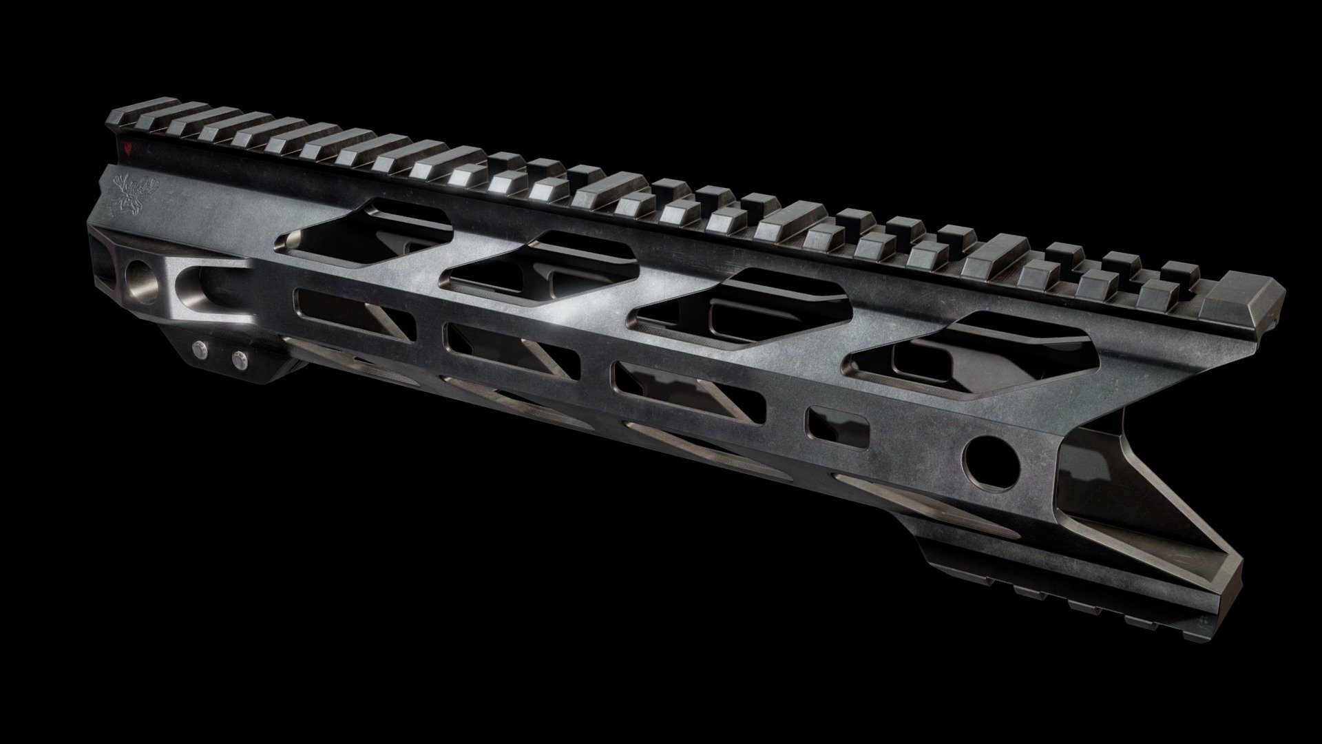 AR15 STNGR MLOK Handguard 10" - Download Free 3D model by xylvnking ...