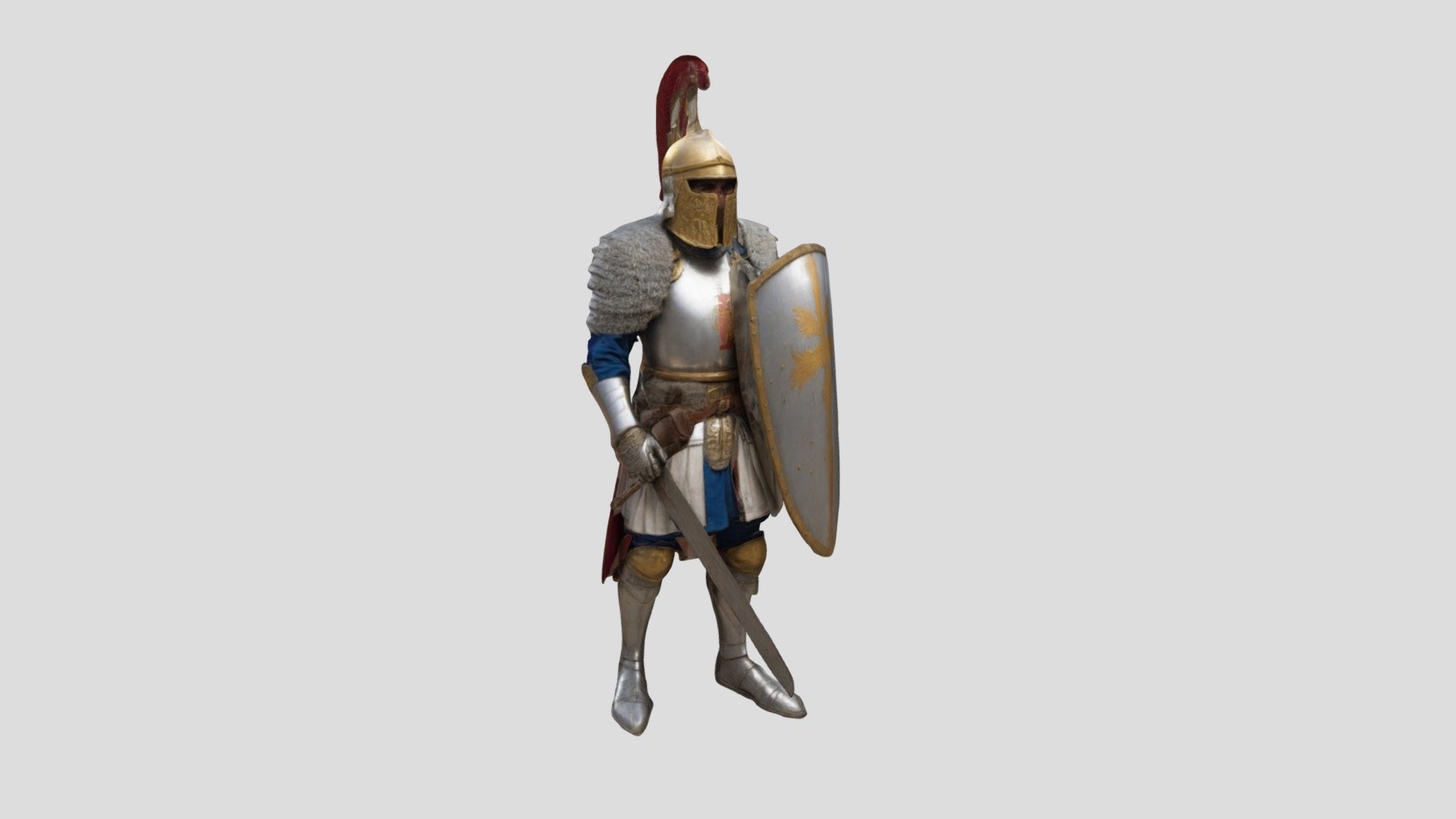 Ancient Soldier - Download Free 3D model by illustros [1186c88] - Sketchfab