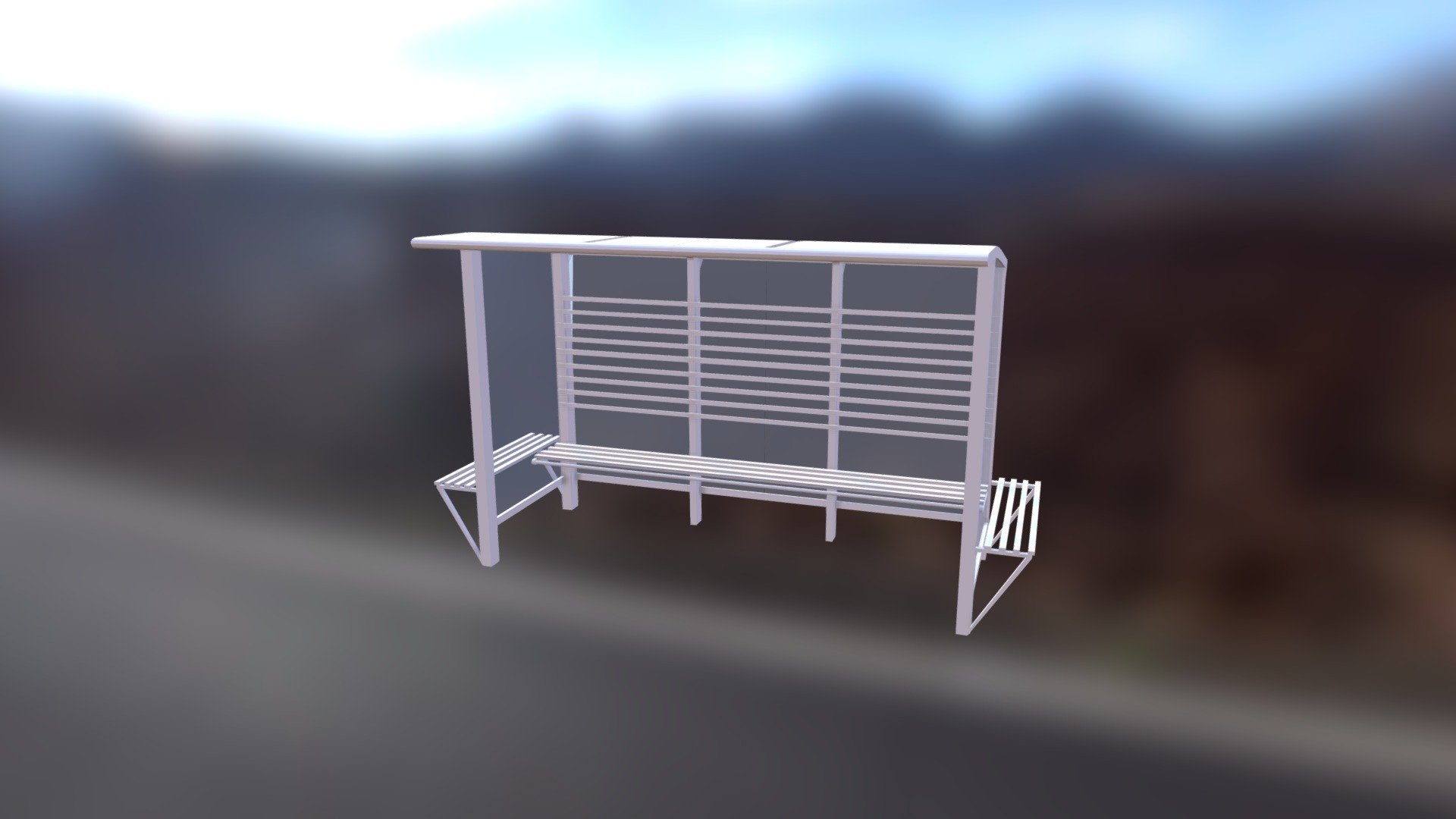 BusStop - Download Free 3D model by Eugene Popov (@cracklesparkle ...