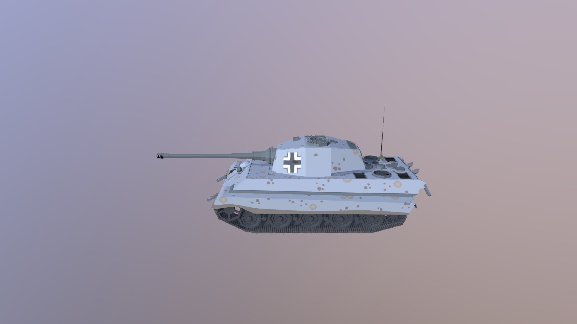 Tiger II LowPoly - 3D model by invisibledeathfromradiation@gmail.com ...