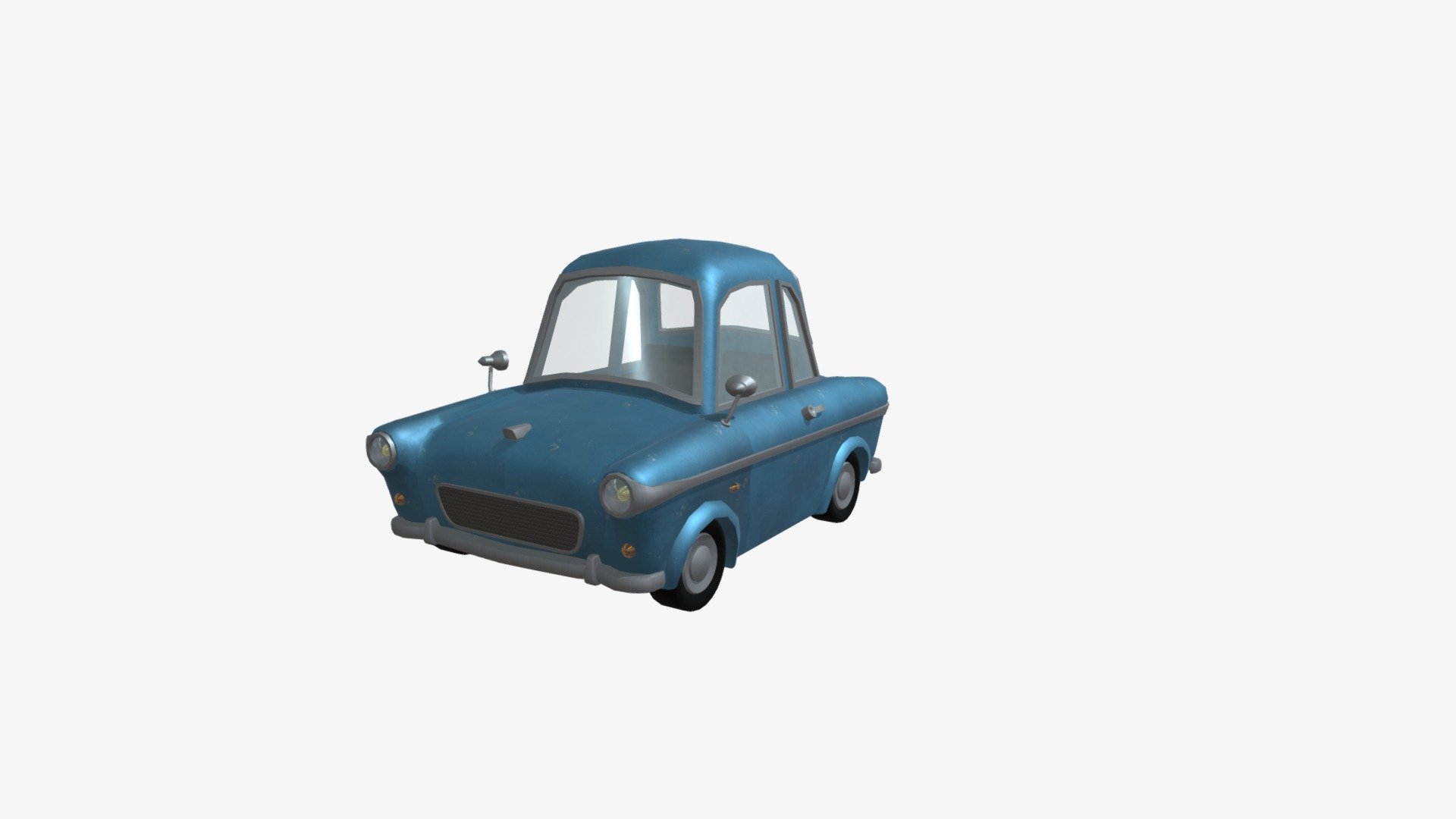 Cartoon car - 3D model by Gakeil [1187b13] - Sketchfab
