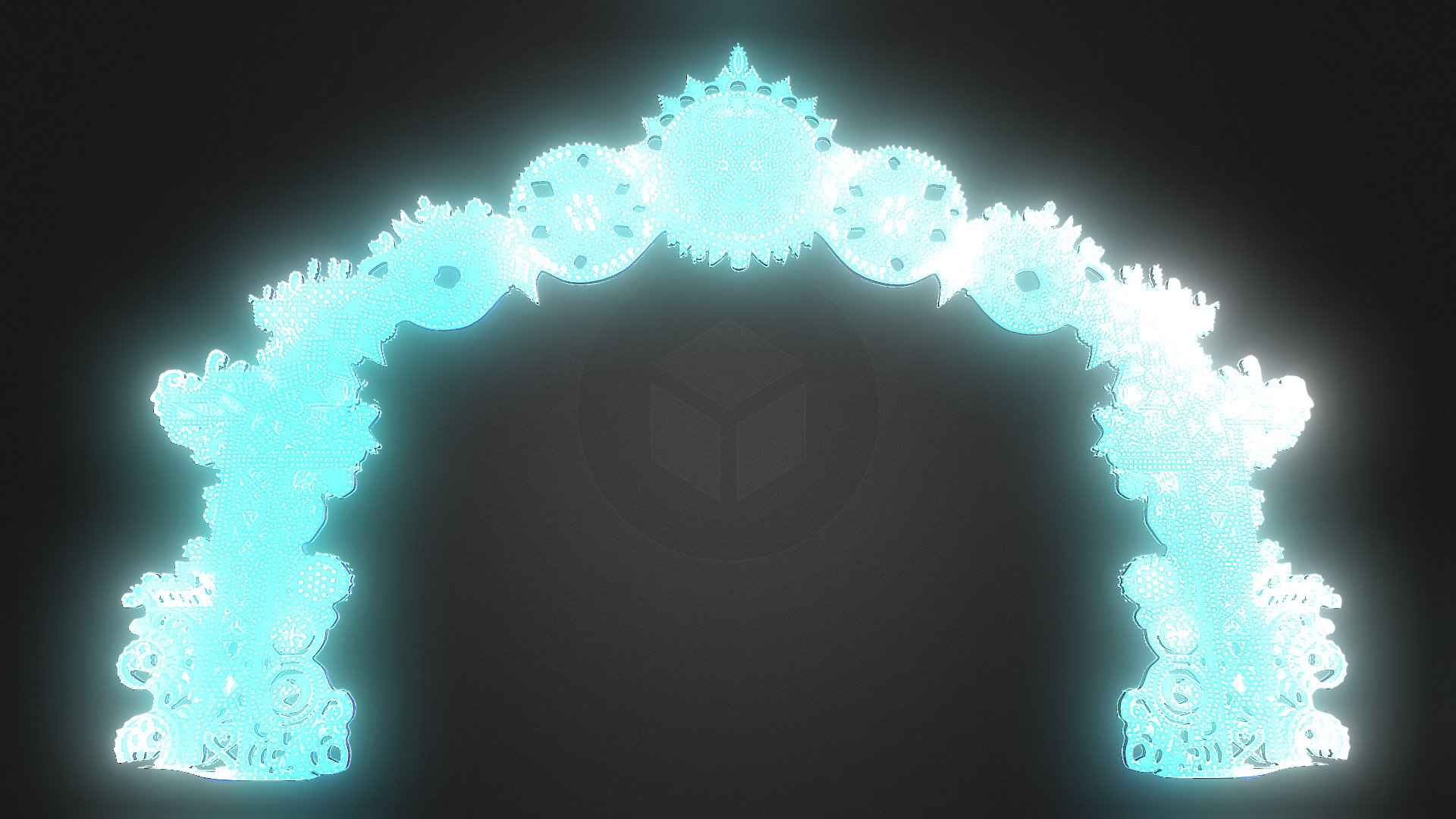 'Love Live! - Snow Halation' Stage Arches - Download Free 3D model by ...