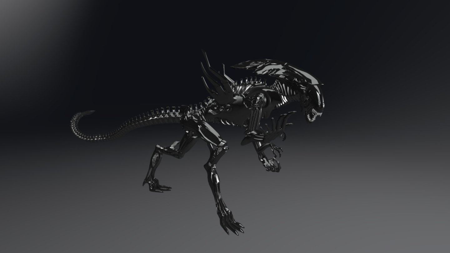 Alien Queen - 3D model by Tonskiy [1188cec] - Sketchfab