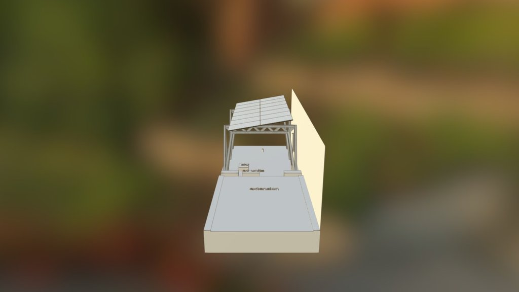 14 Panel Canopy - 3D model by brooklynsolarworks [1188eab] - Sketchfab