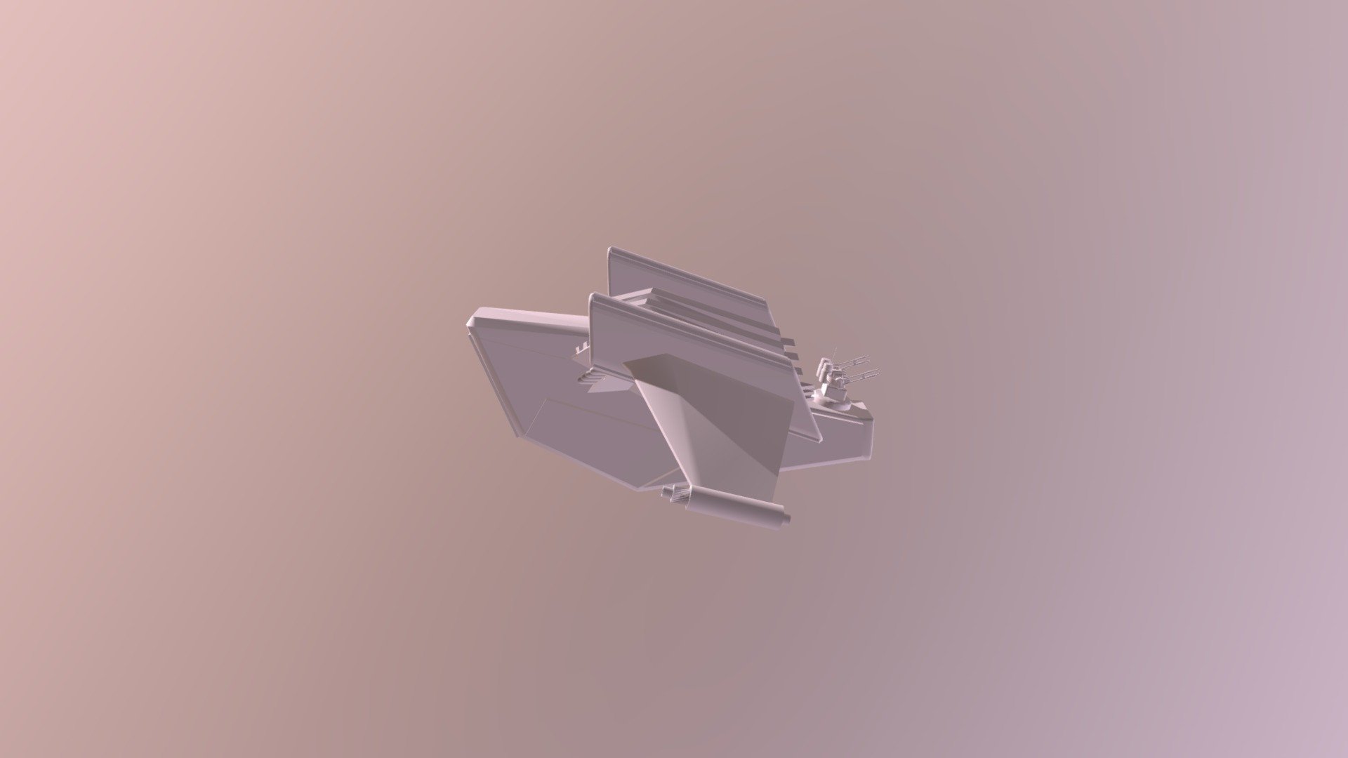 Attack Ship - 3D model by Alimax [118a78d] - Sketchfab