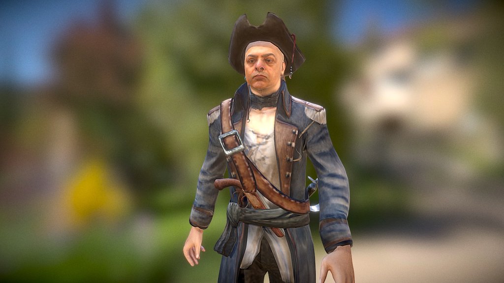 Captain Percival O'Silly - 3D model by Wolf3D (@wolfprint3d) [118c05e ...
