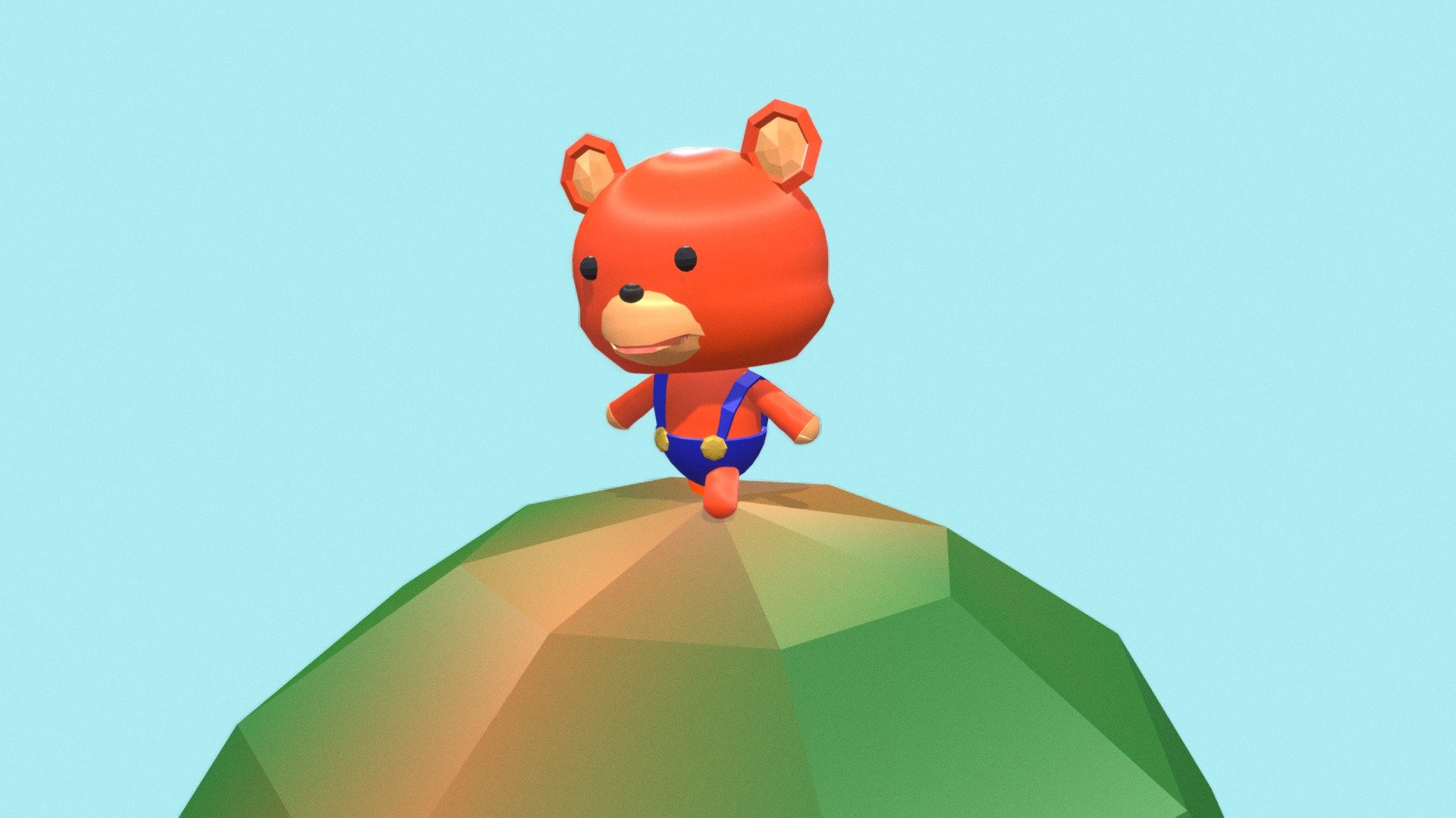 Bear animation_task for school - 3D model by jiho1245 [118e3a7] - Sketchfab