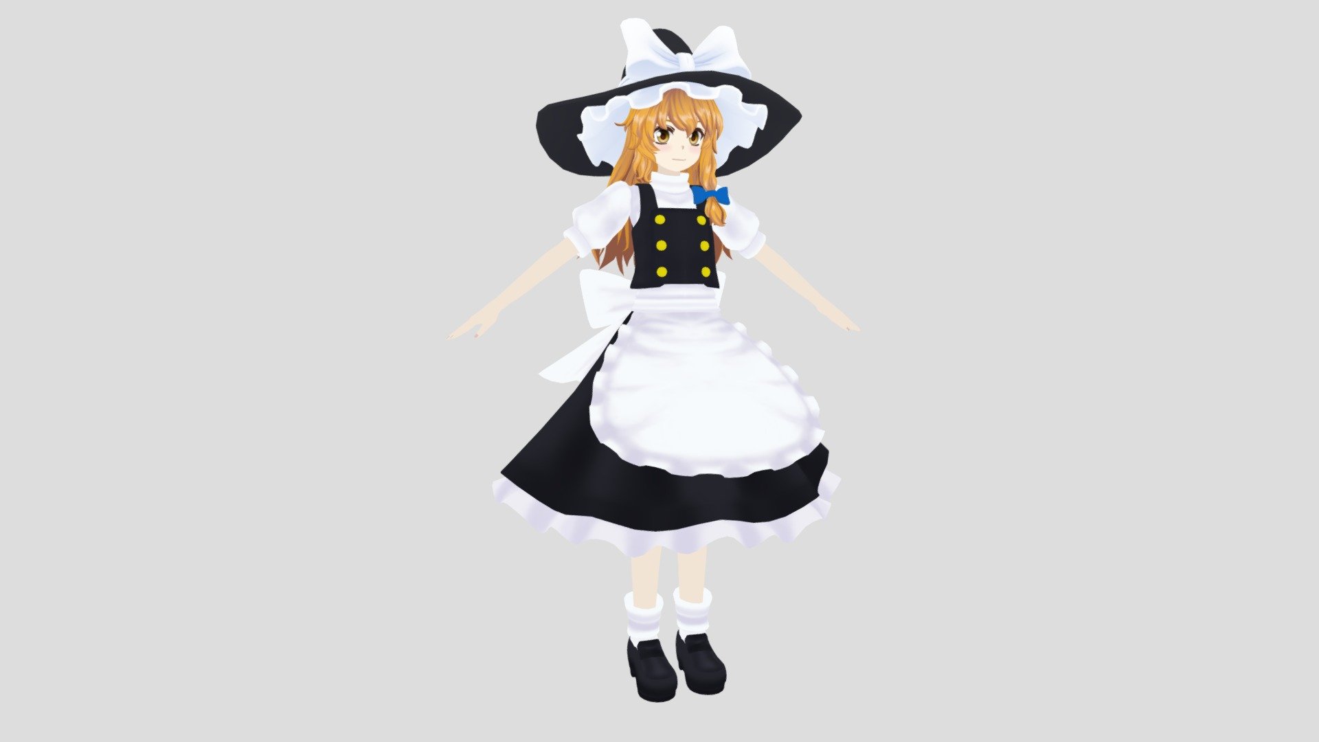 Marisa - Download Free 3D model by rdeepak [118e684] - Sketchfab