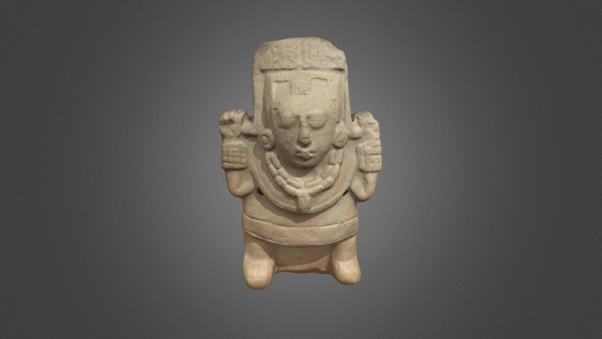 Maya figure - Download Free 3D model by Världskulturmuseerna ...