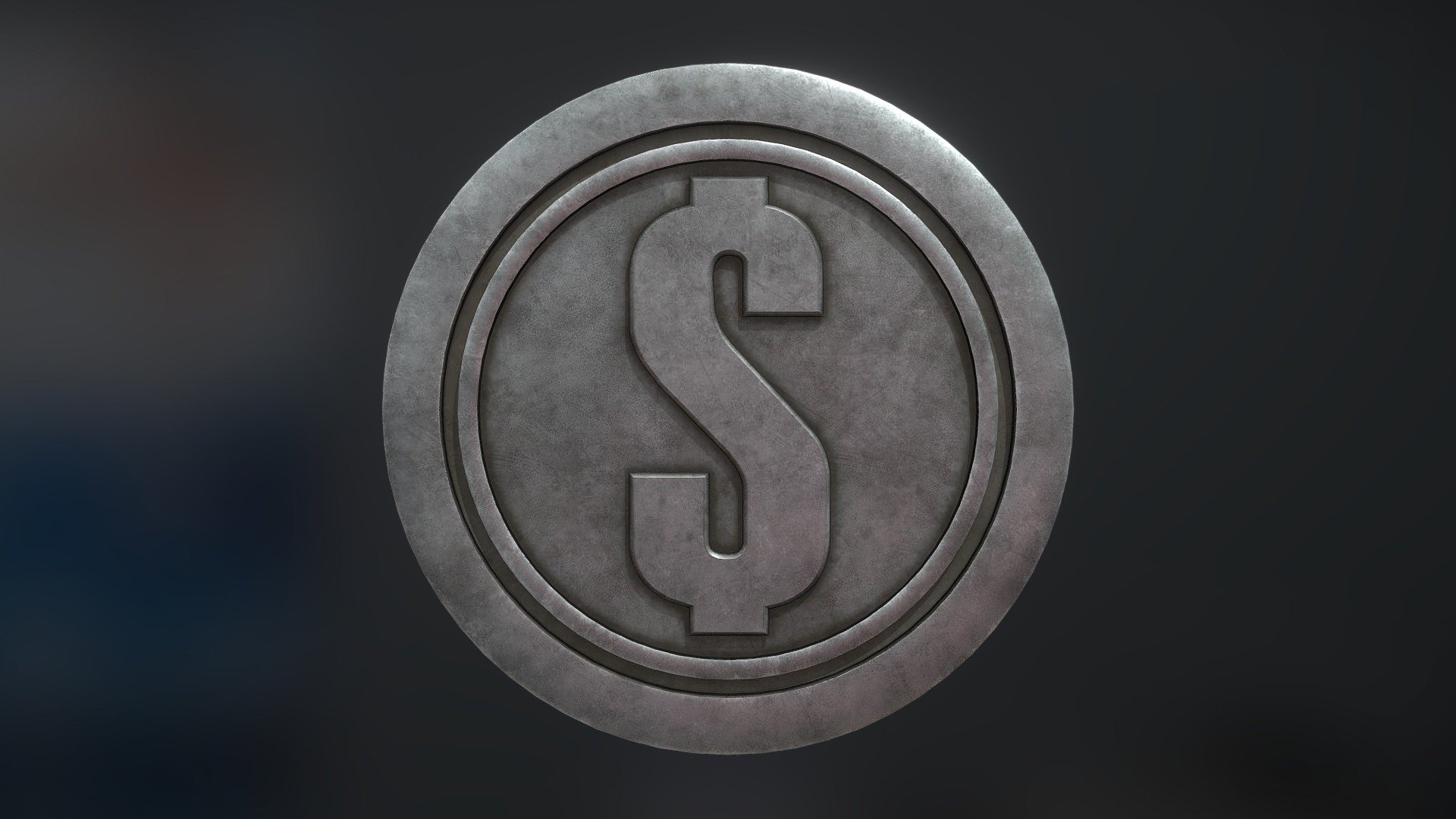 Dollar Coin - Download Free 3D model by AnshiNoWara NG+ (@Anshinowara2 ...