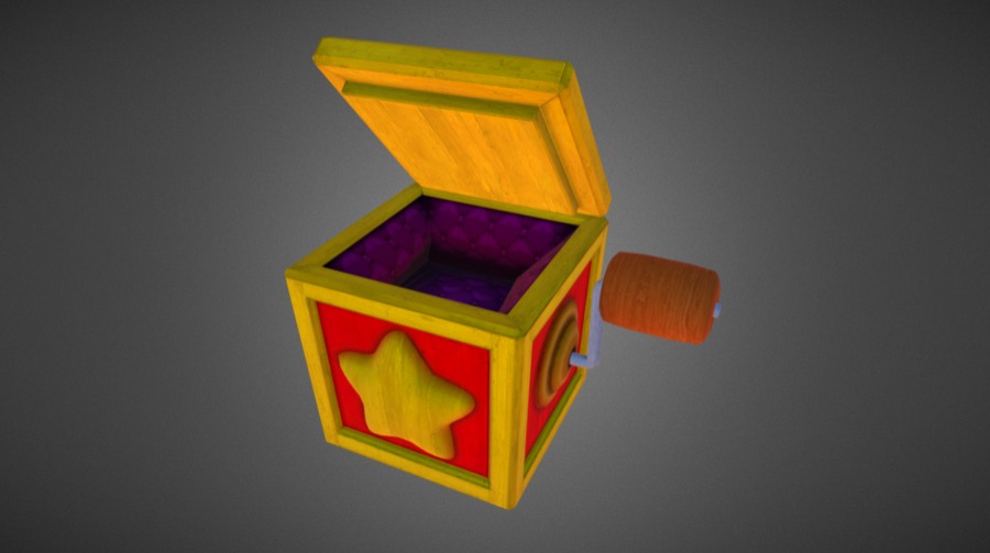 Jack in the Box - 3D model by Dom (@dom-3d) [1192991] - Sketchfab