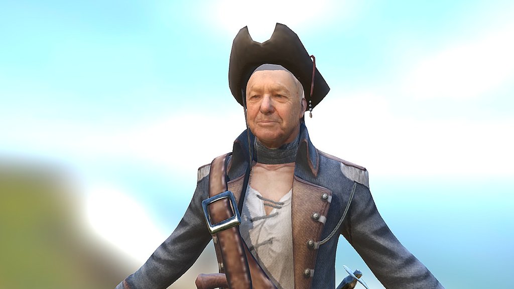 Captain Percival O'Silly - Download Free 3D model by Wolf3D ...