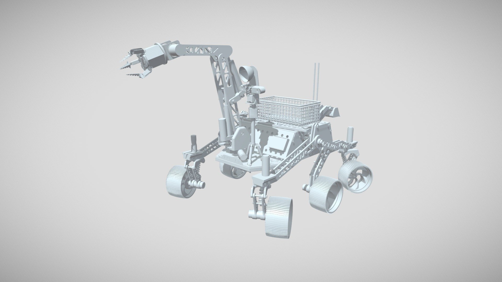 Team Vulcan Robotics Martian Rover - 3D model by Pranav Kulkarni ...