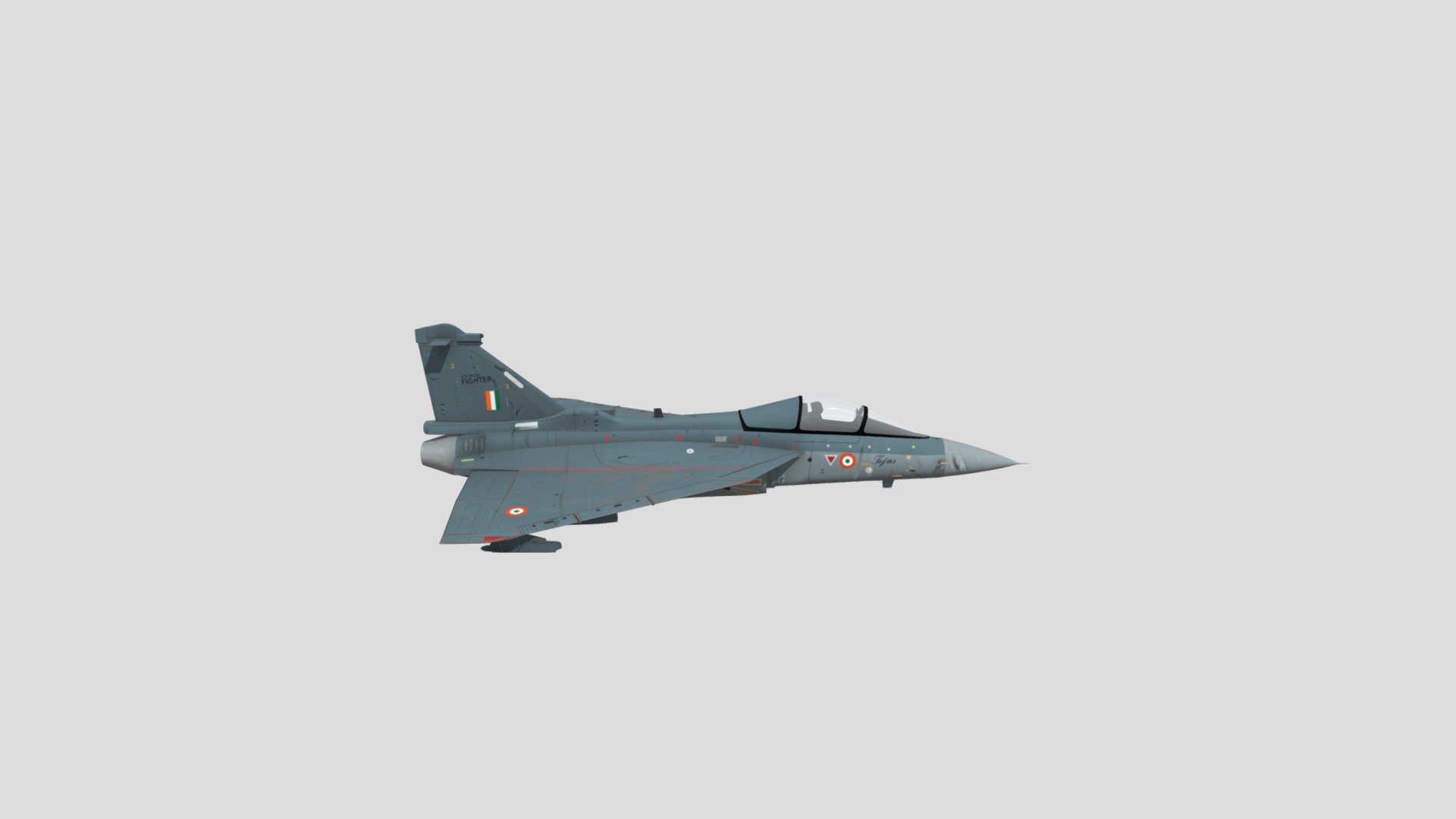 LCA_MK1A_Fighter - 3D model by mayank1999 [1196780] - Sketchfab