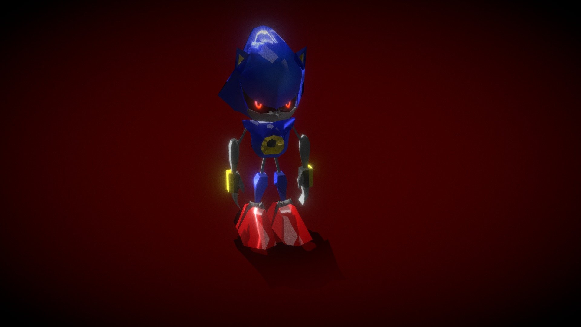 metal sonic animated - 3D model by sophiexroman [119680e] - Sketchfab