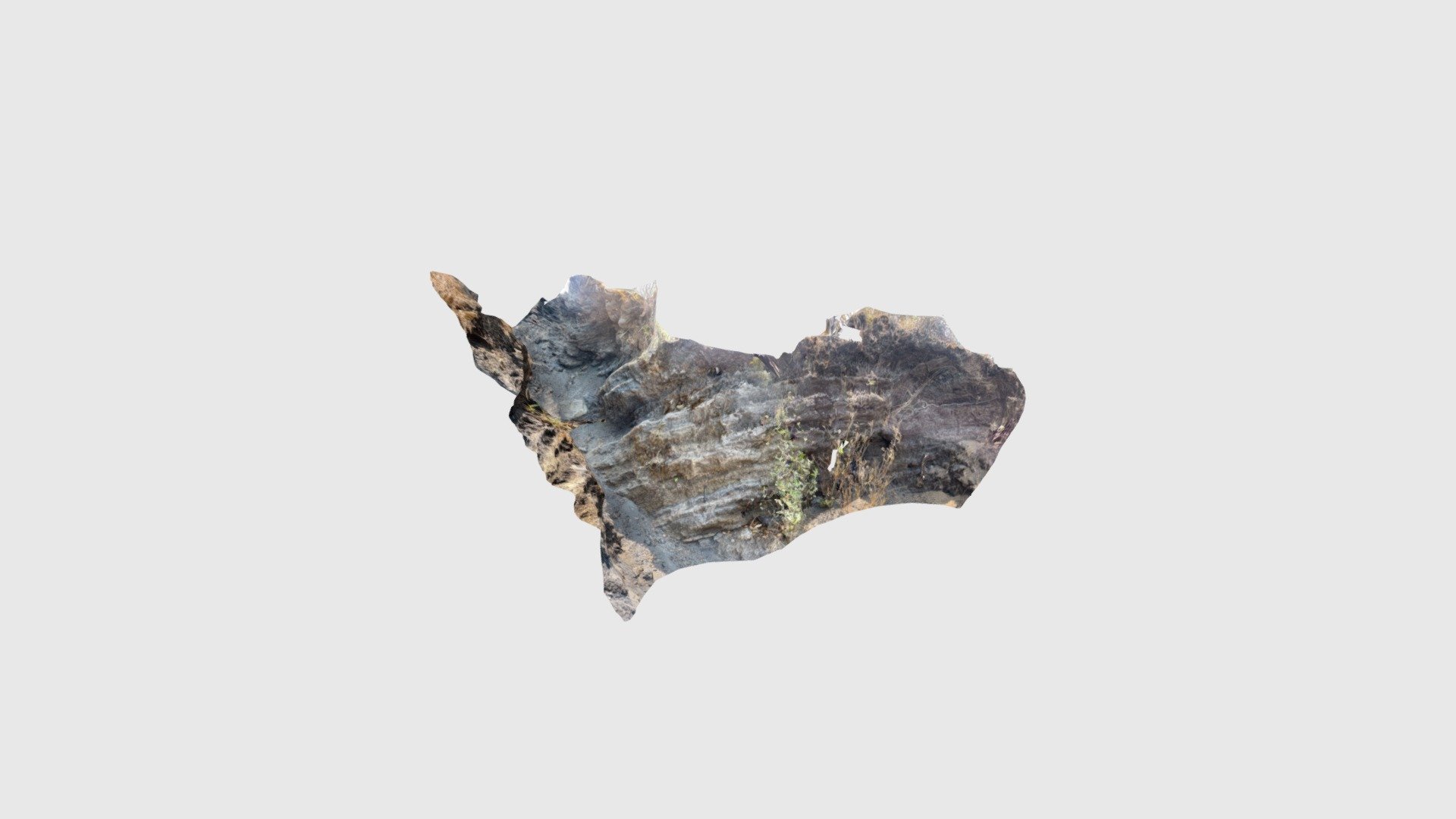 Borde norte cráter Volcán Xitle . - Download Free 3D model by Daniel ...