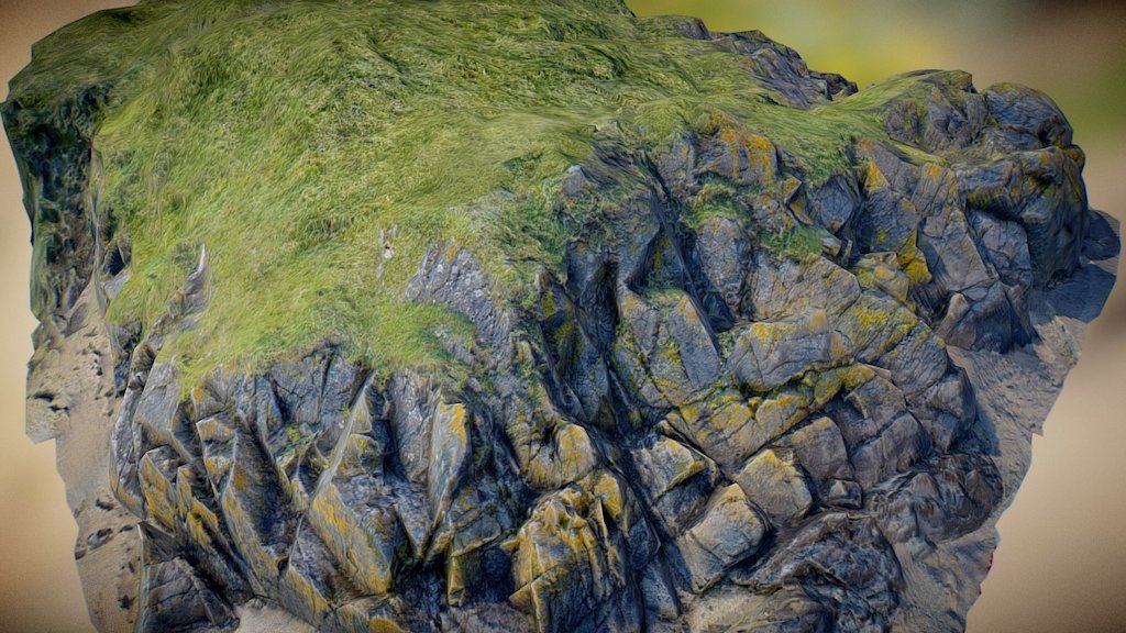 Rocky outcrop - 3D model by petemc [11974cc] - Sketchfab