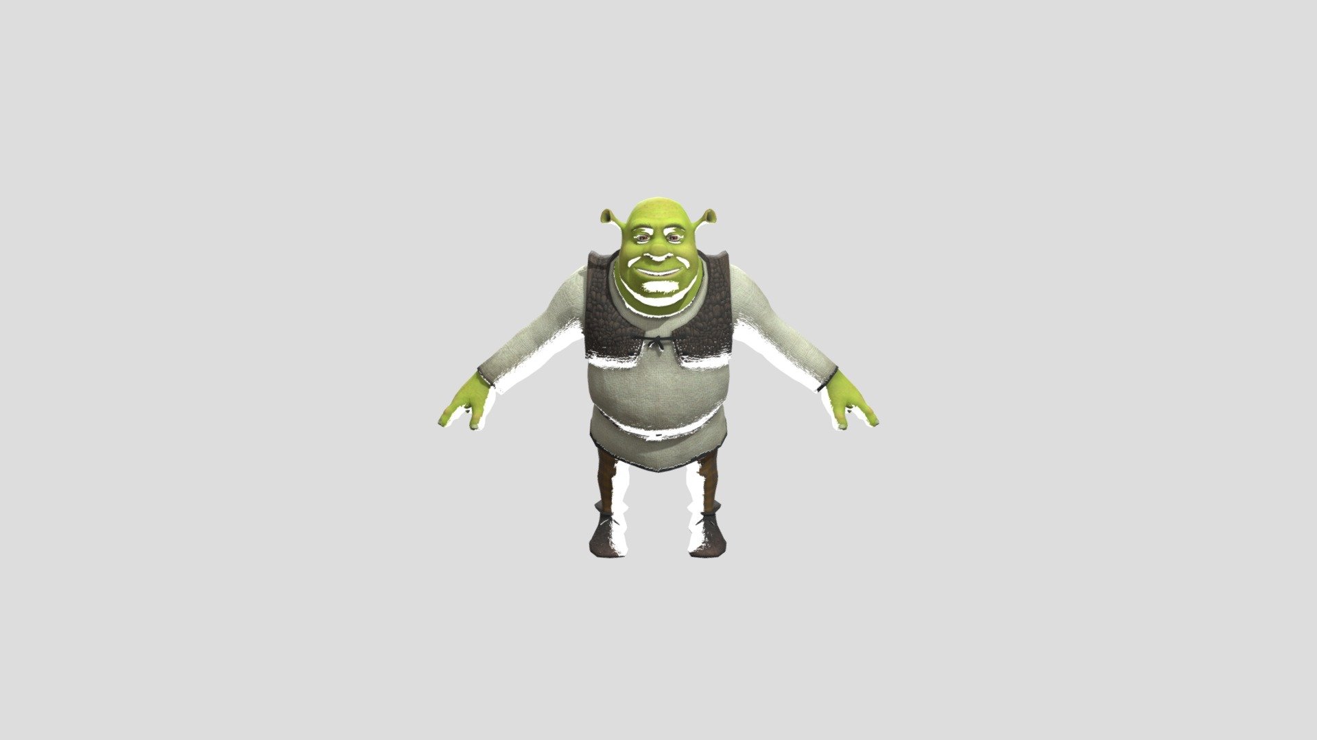 shreek - 3D model by lukeh0445 [1197863] - Sketchfab