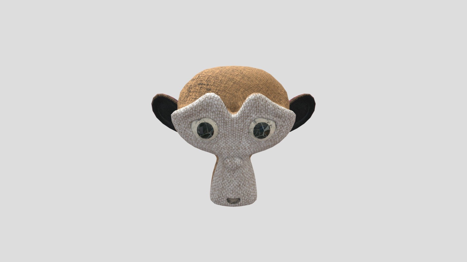 Blender monkey face textured - 3D model by vinter.mtr2 [11987d3 ...