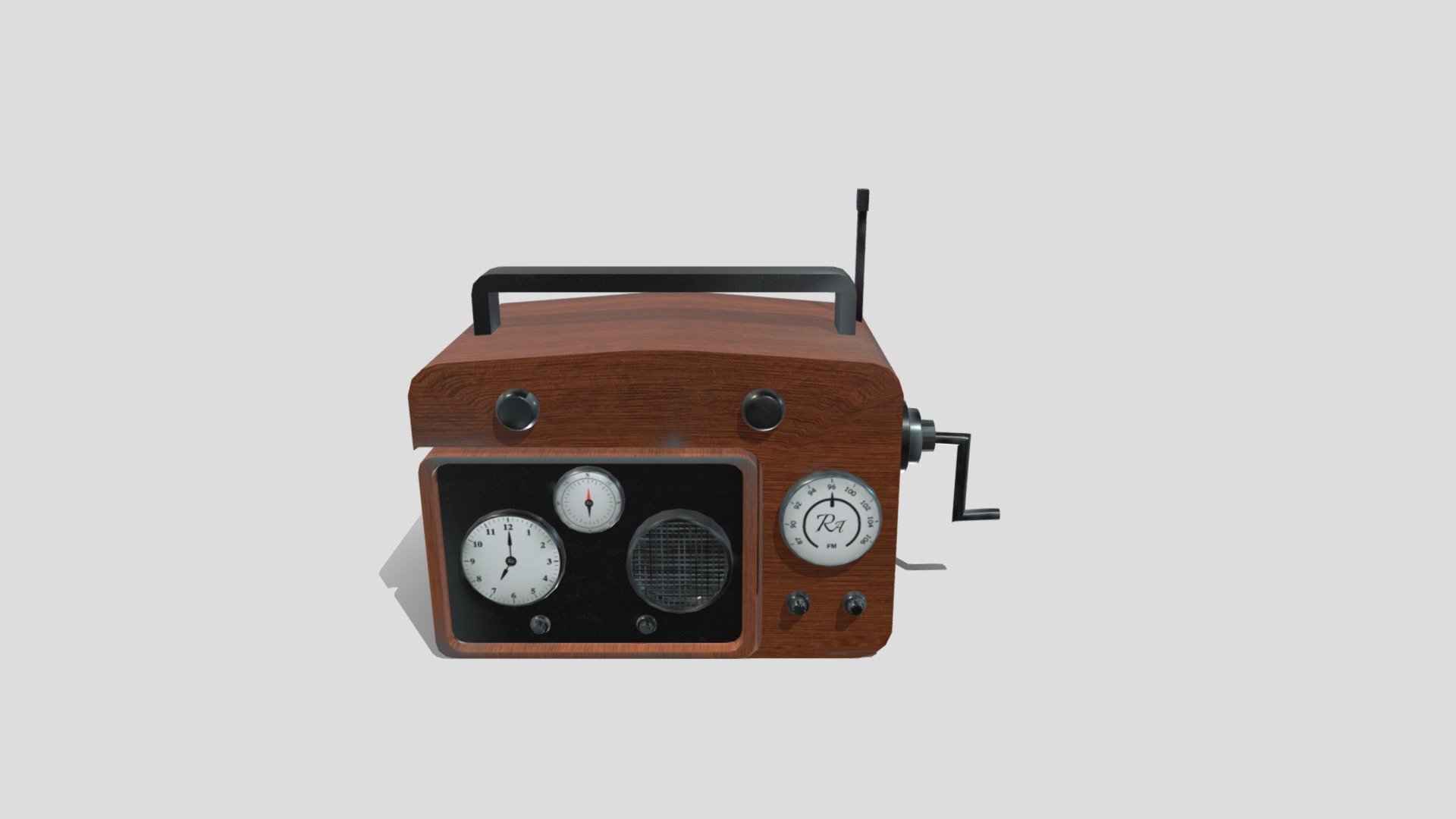 radio - 3D model by Dengyun_Liang [11988bd] - Sketchfab
