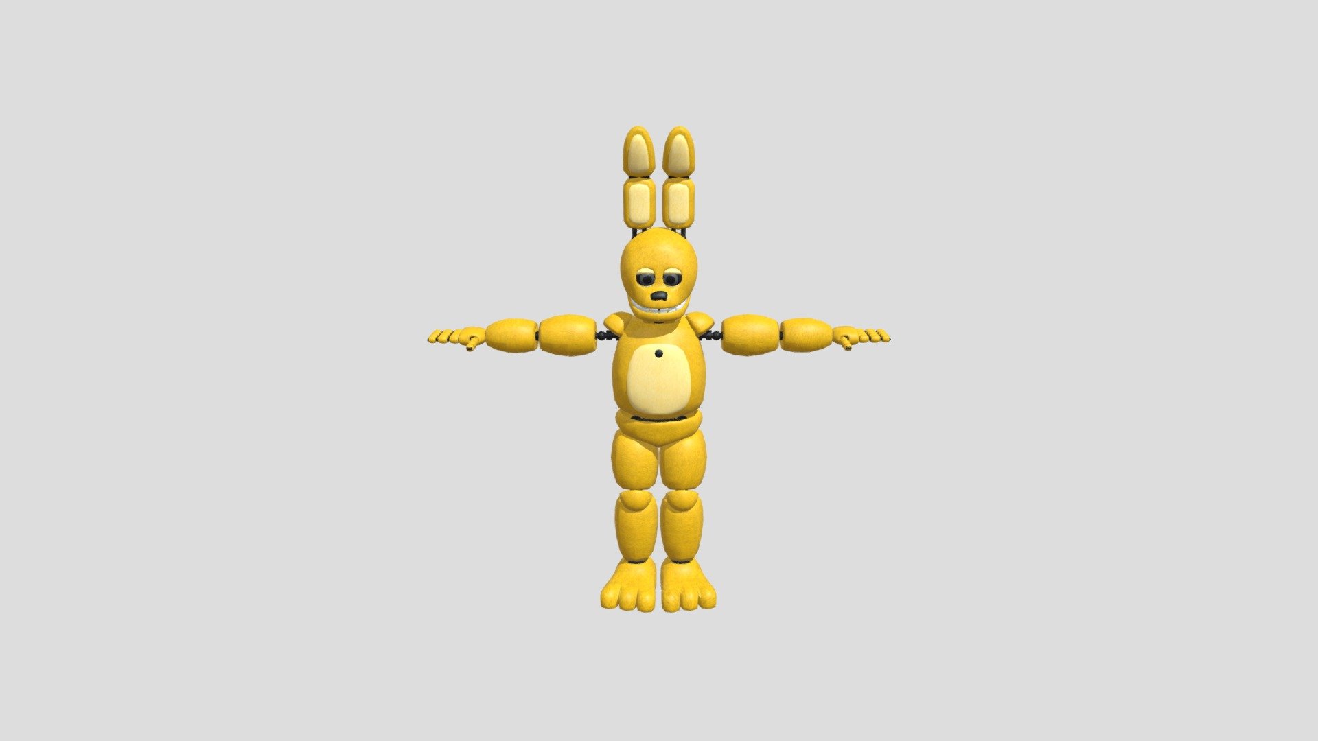 those_nights_at_fredbears_-_spring_bonnie - 3D model by Foxykid9 ...