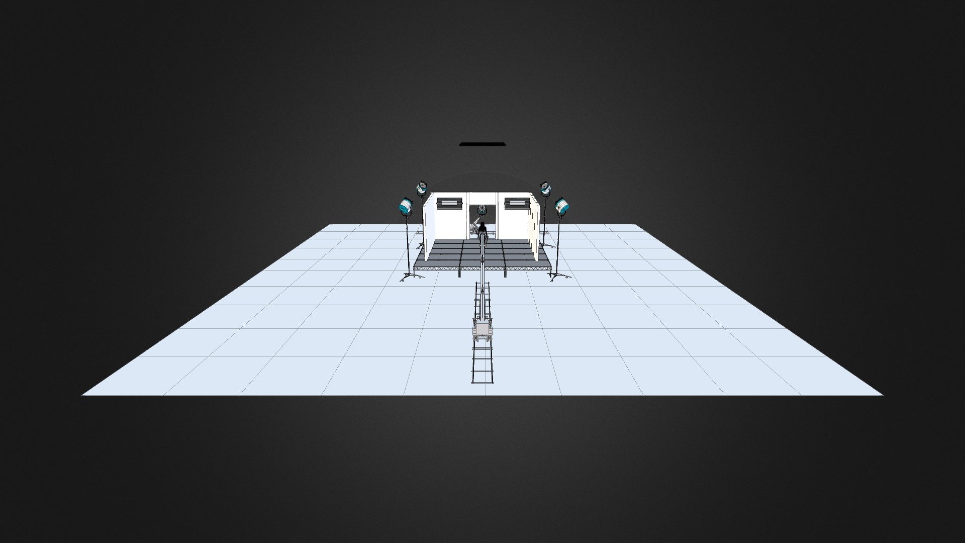 Ariana Grande "Love Me Harder" Bedroom Setup - 3D model by ...