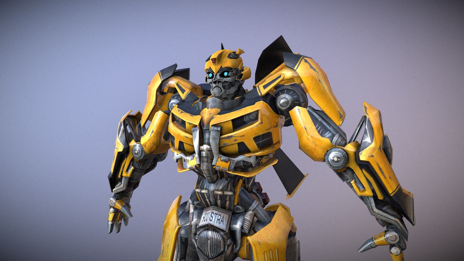 Bumblebee Robot Transformers Human Alliance - Download Free 3D model by ...